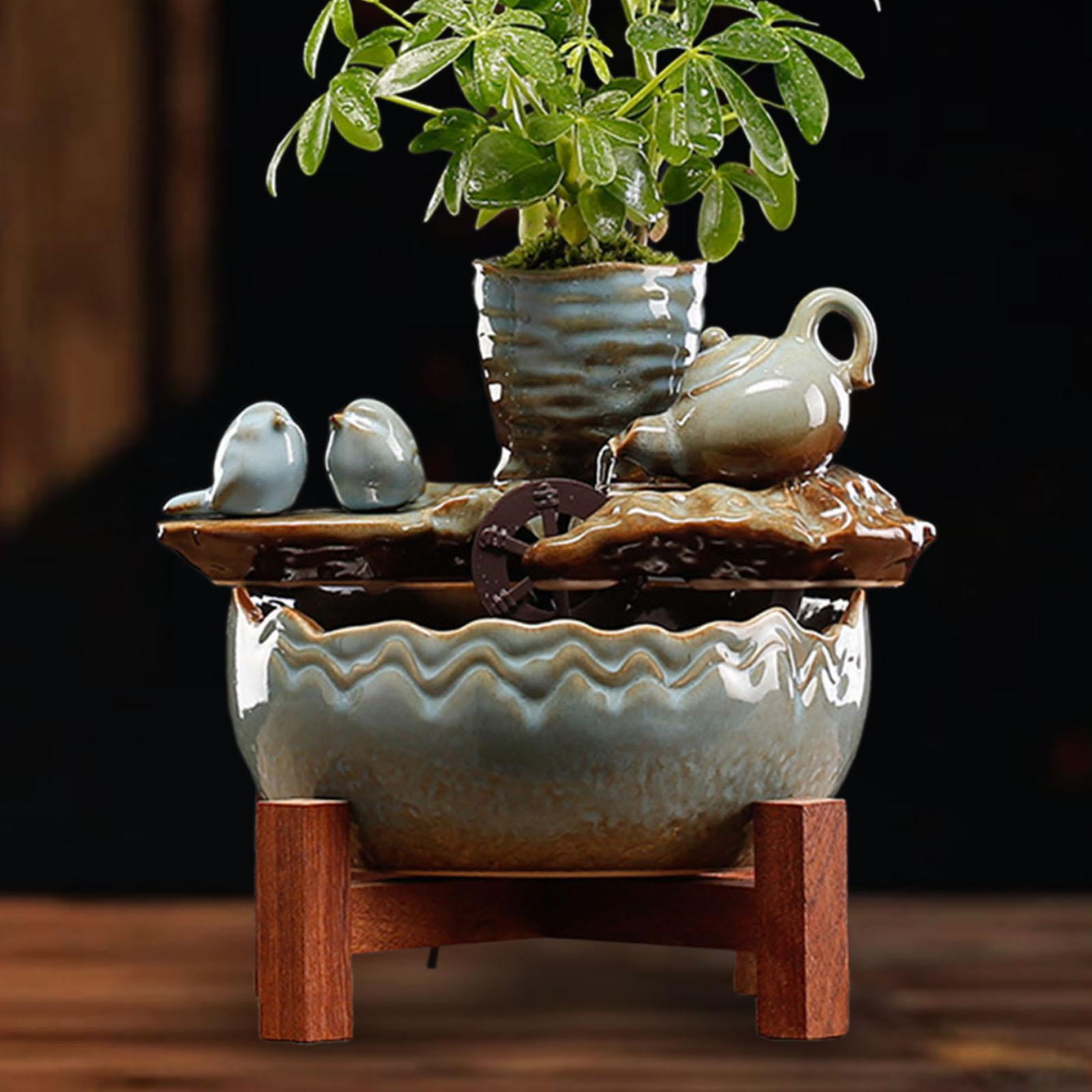 Menolana Circulating Water Ornament Tabletop Fountain Fengshui Decor ...