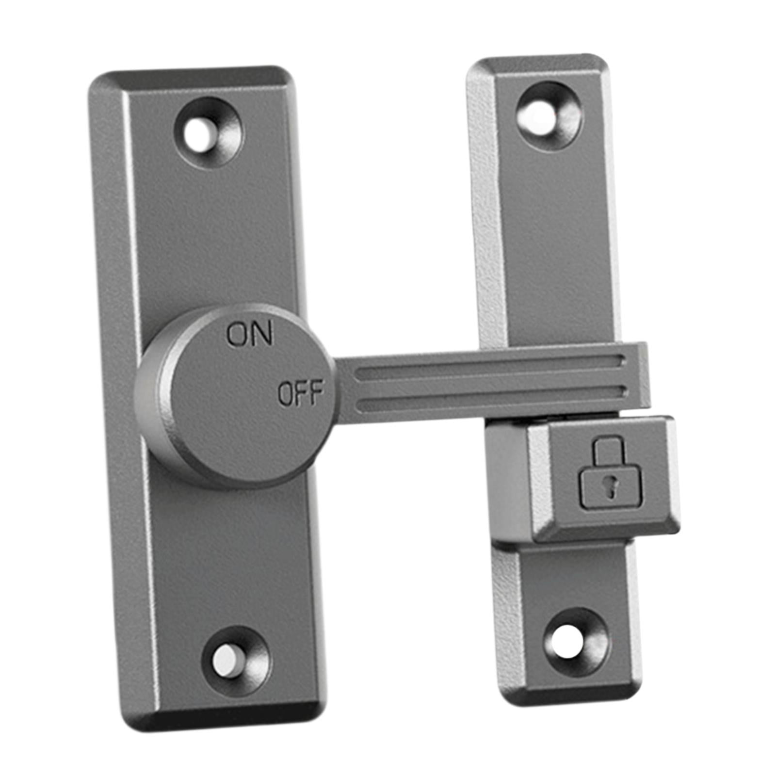 Menolana Door Latch Flip Door Sliding Latch Universal 90 Degree Double ...