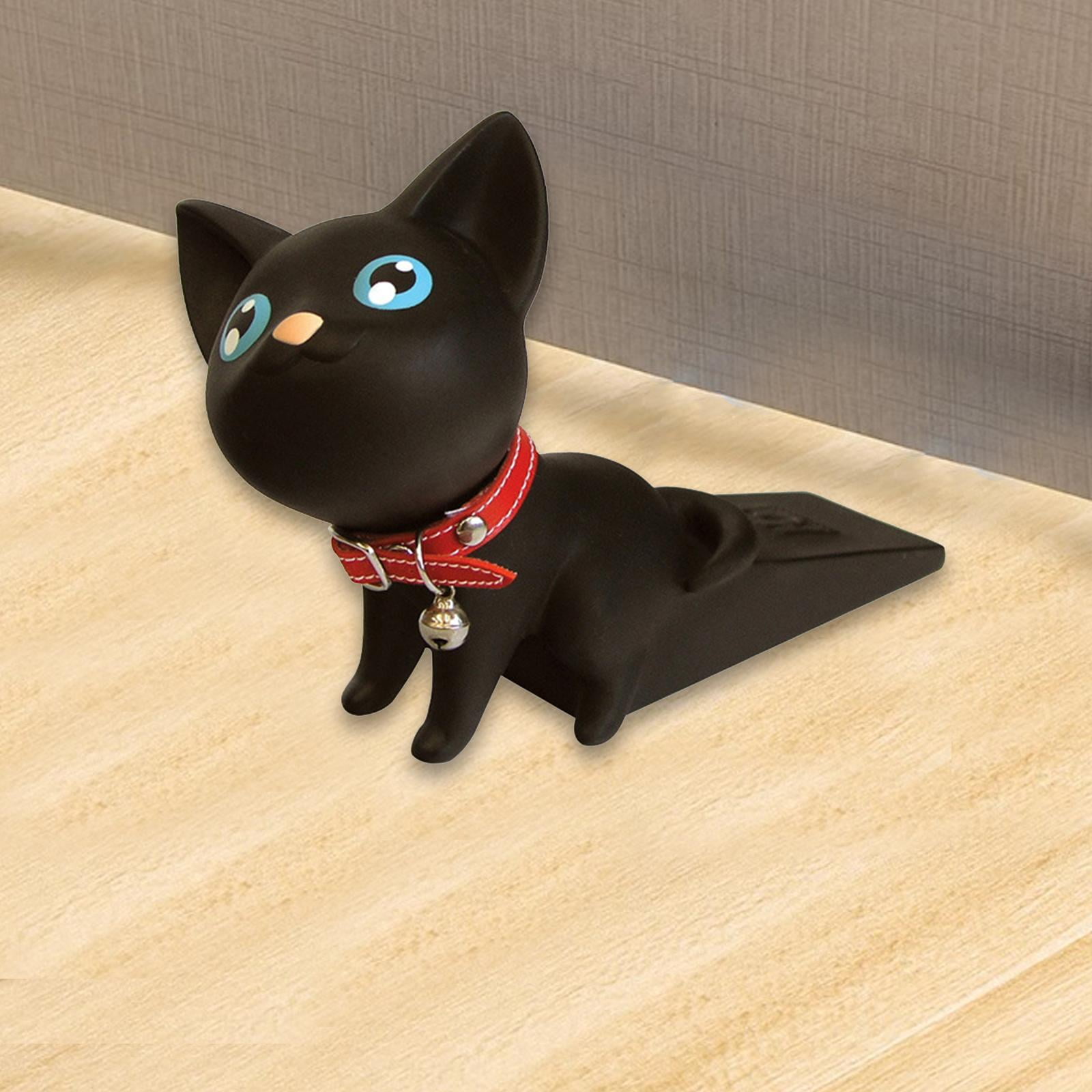 Menolana Door Stopper Door Stop Holder Cute Cat Figure Noise Reduction ...
