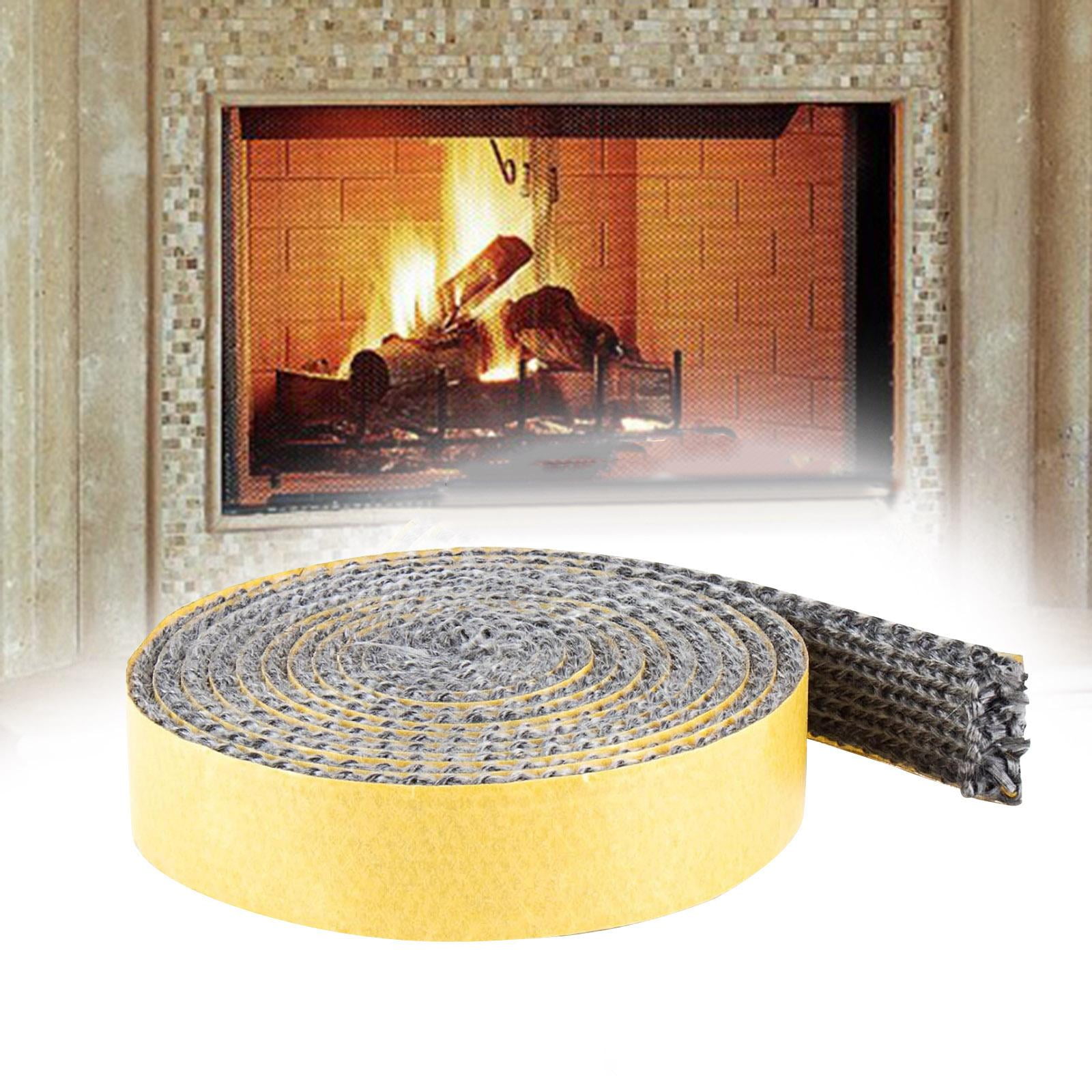 Menolana Fireplace Seal Rope, Door Gasket,78.7 inch,2 Meter Fireplace ...