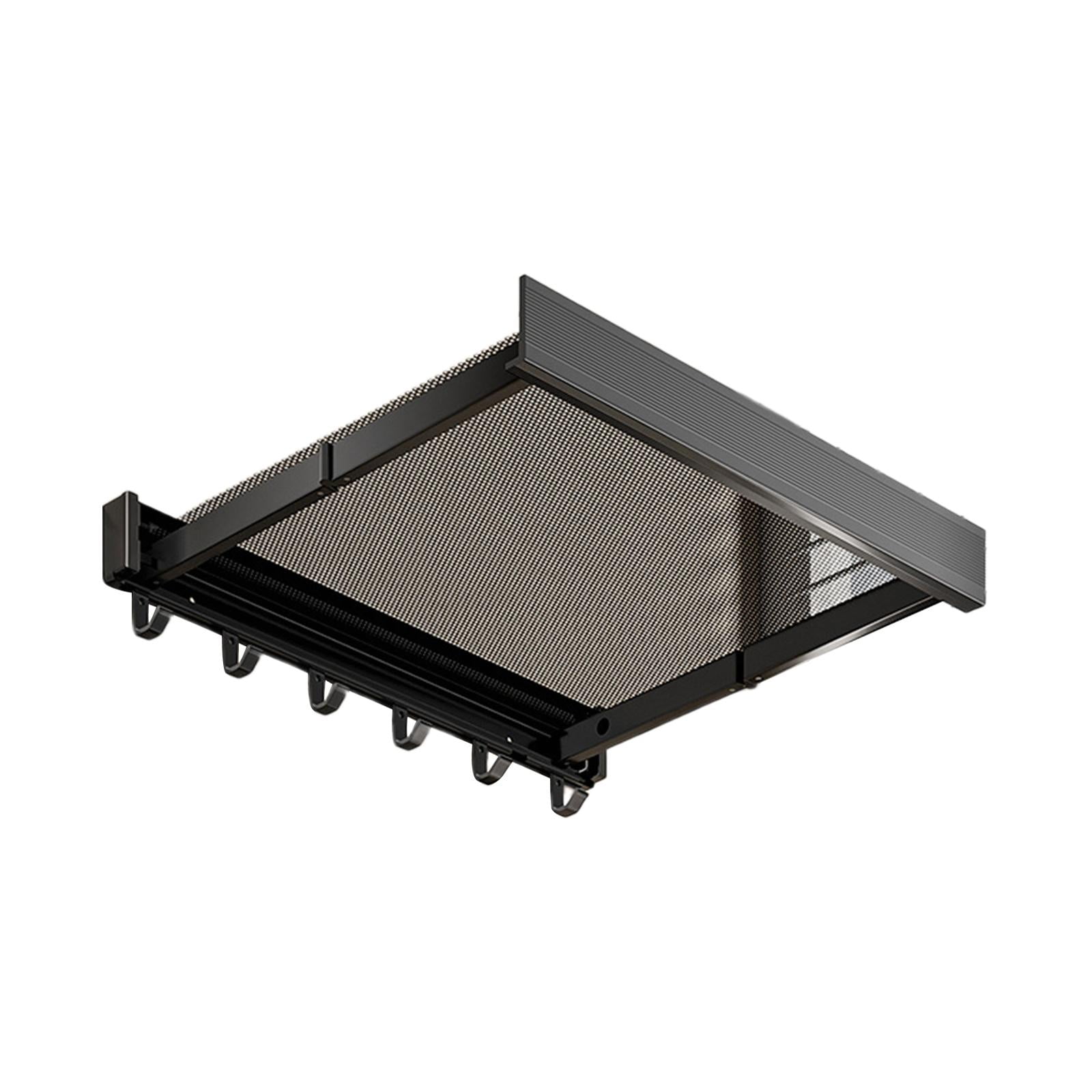 Menolana Foldable Drying Rack Bath Wall Mounting Towel Rack Storage ...