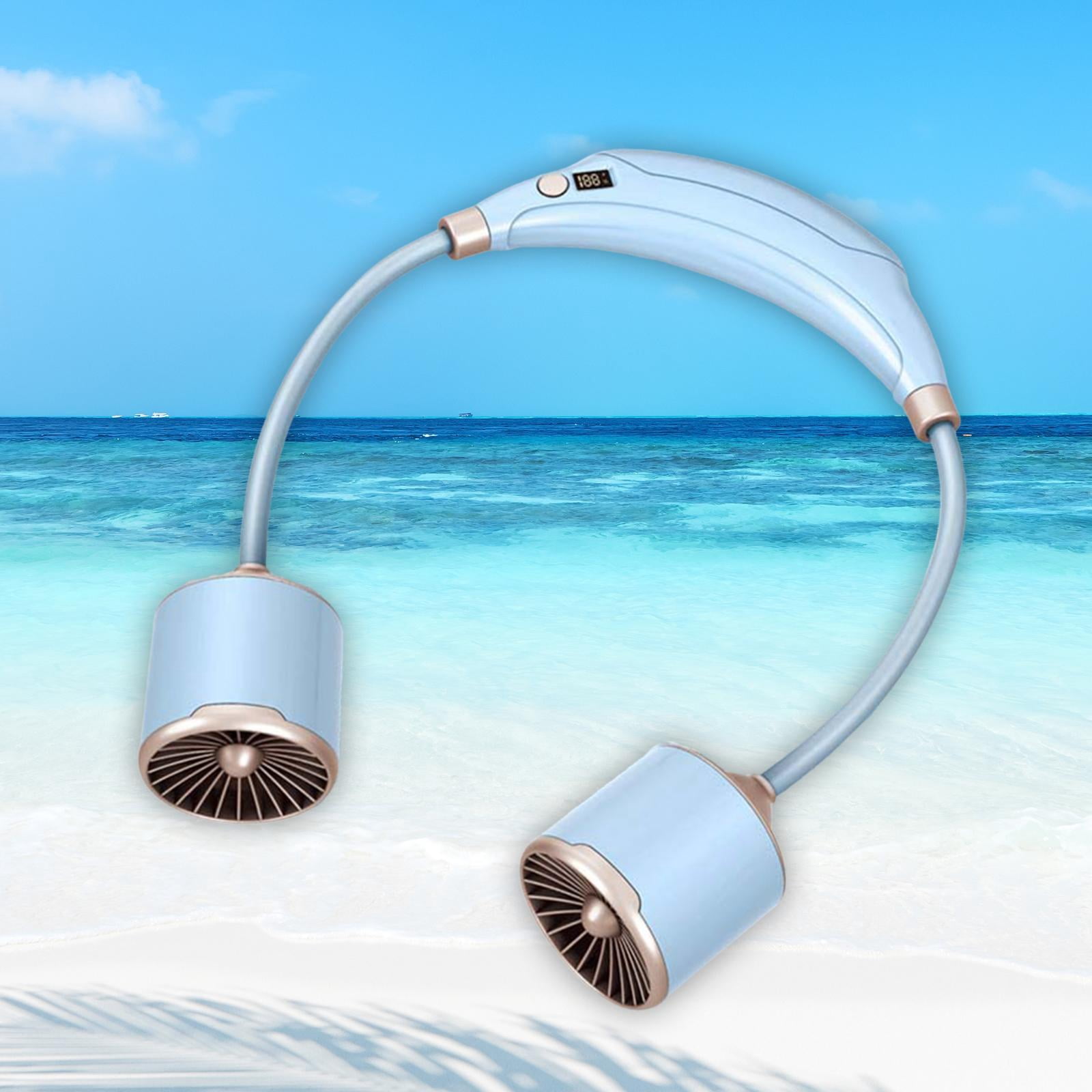 Menolana Neck Hanging Fan Portable Necklace Fan Flexible Cooling ...