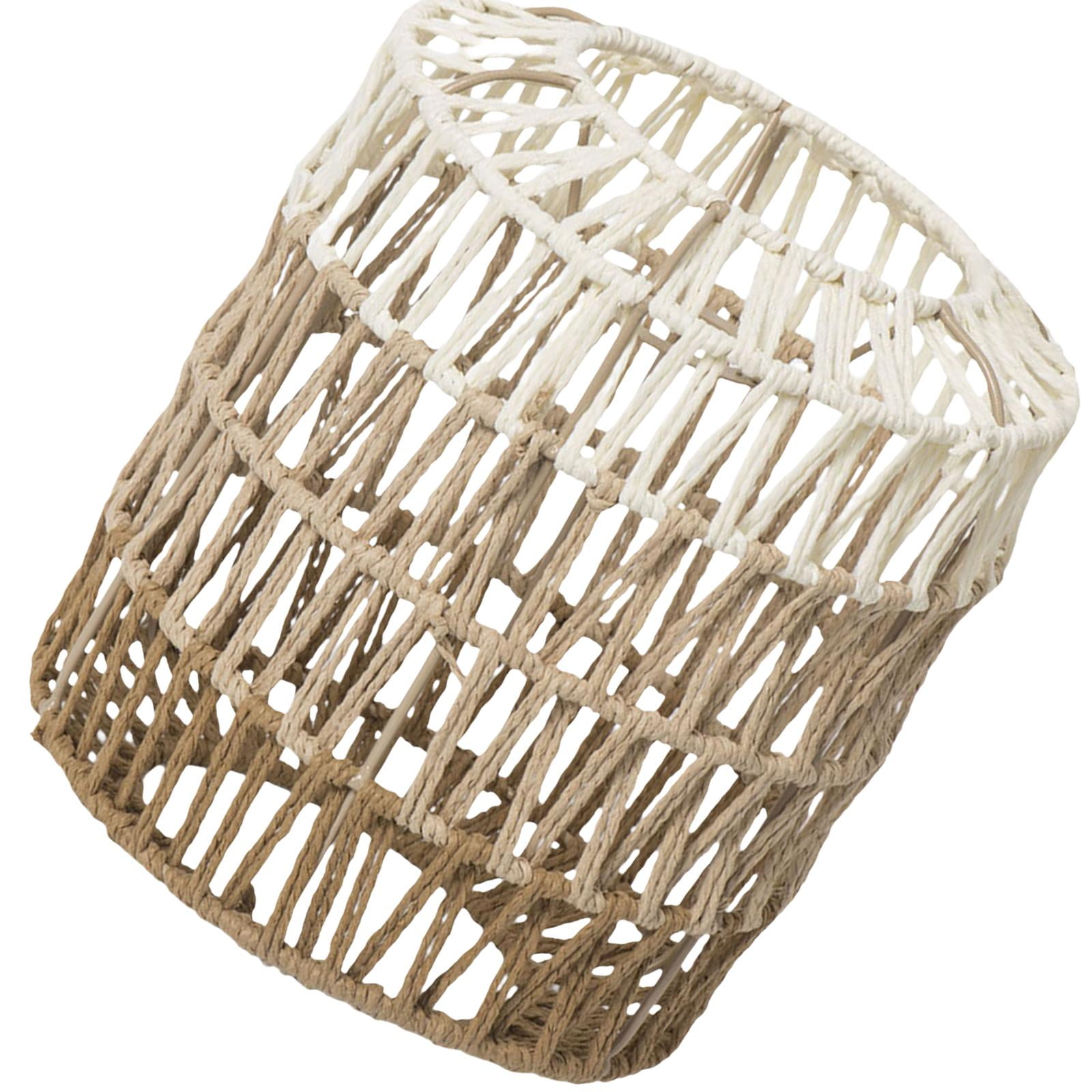 Menolana Paper Rope Lampshade Boho Lampshade Ceiling Light Shade ...