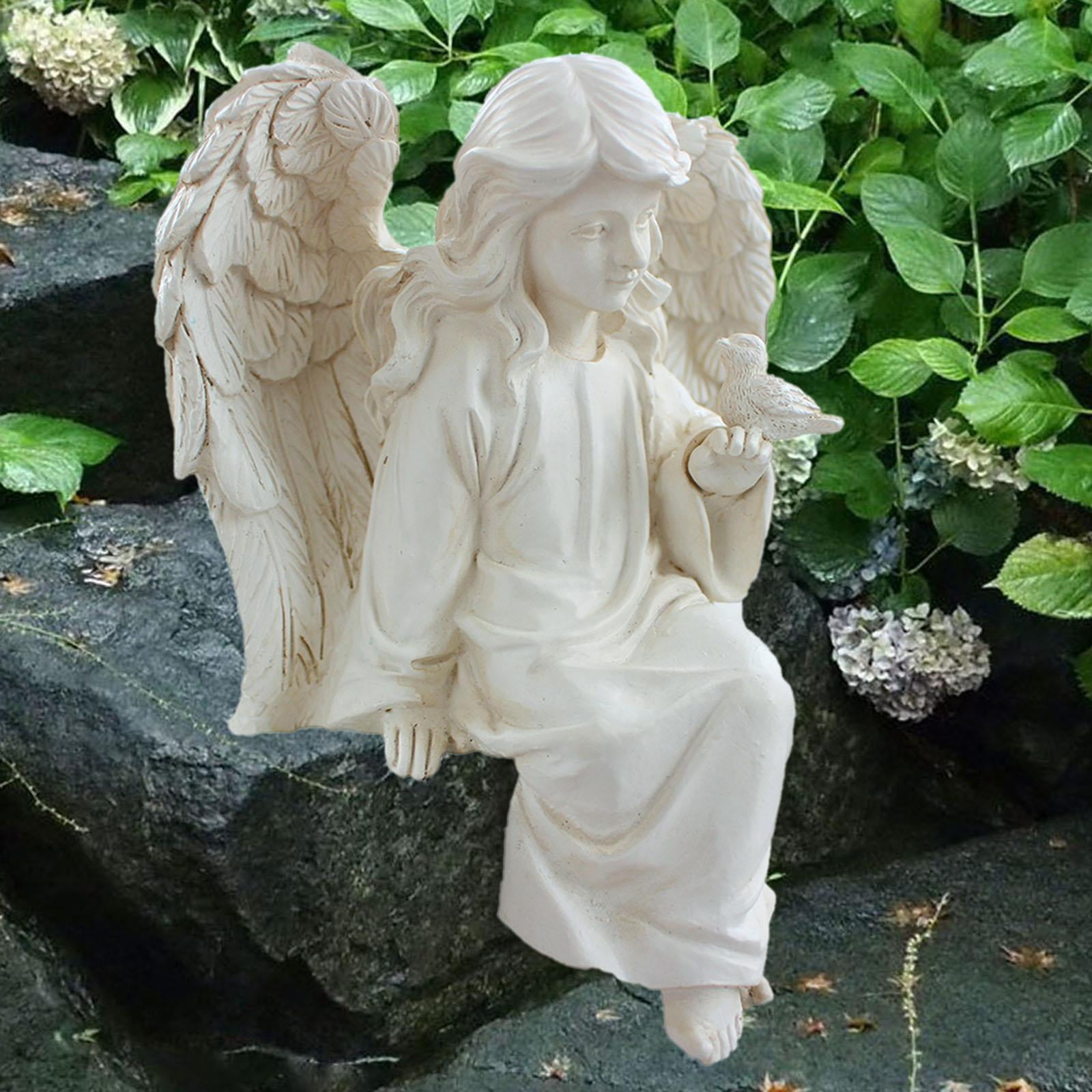 Menolana Resin Angel Statue Angel Figurine Table Centerpiece Angel ...