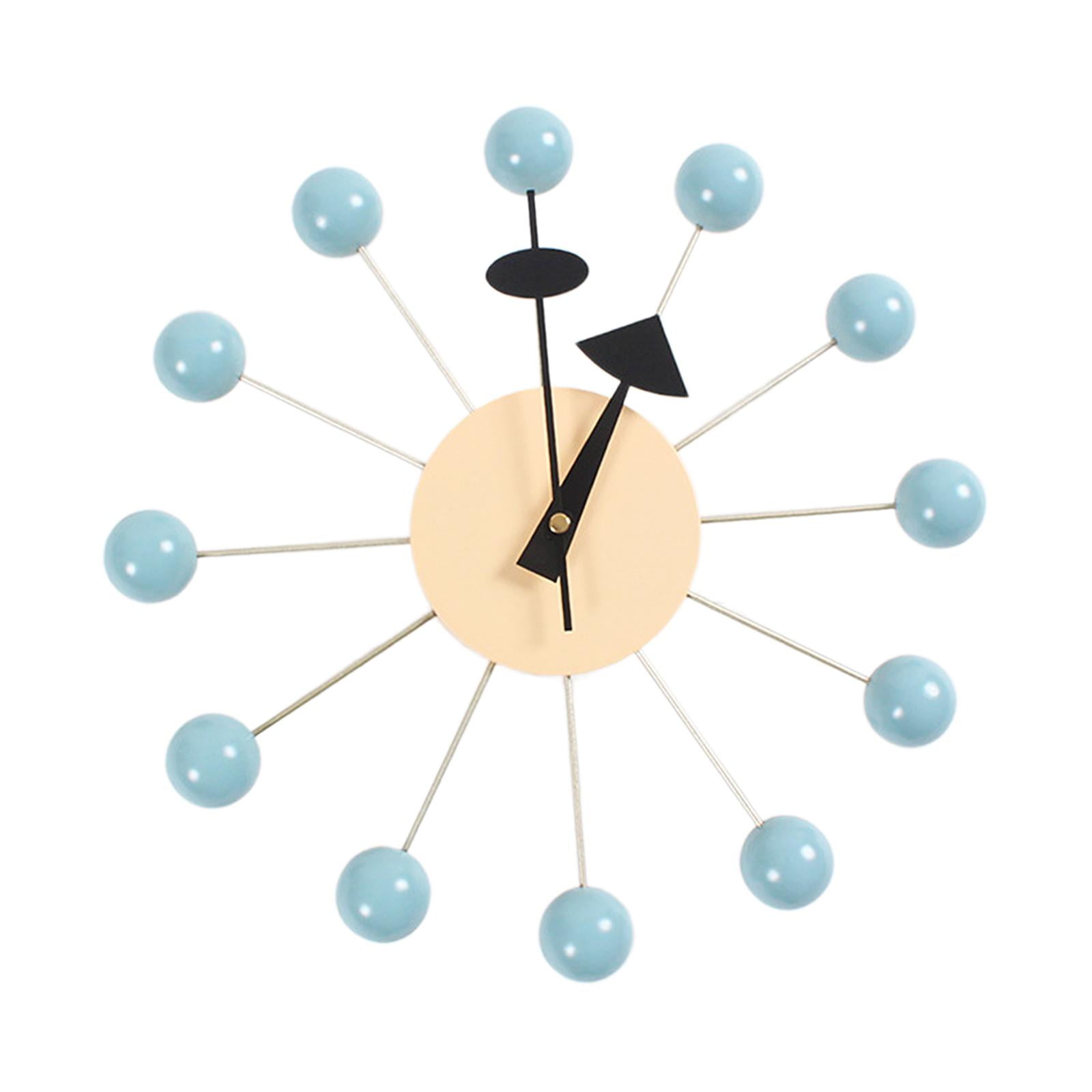 Menolana Starburst Ball Wall Clock Wall Hanging Clock Wall Watch ...