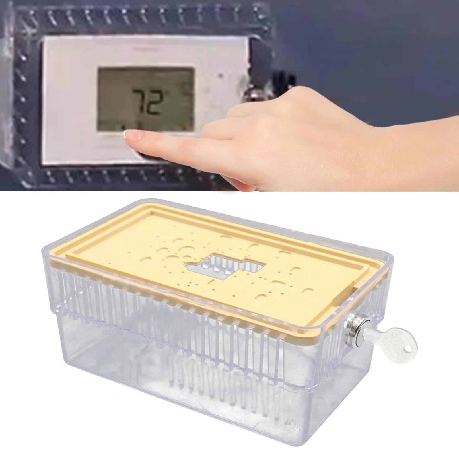 Menolana Thermostat Guard Thermostat Lock /C Panels Lock Box Universal ...