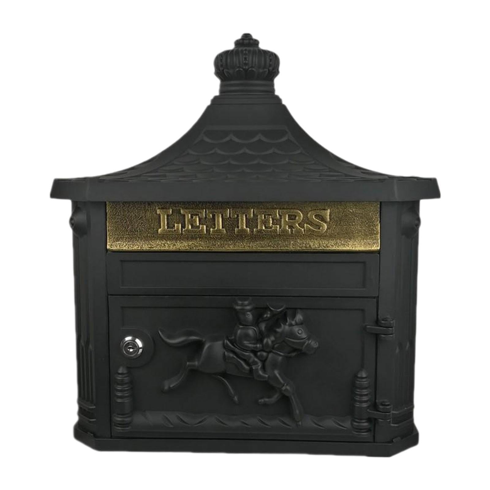 Menolana Wall Mount Mailbox Mail Box Decor Suggestions Box Large ...