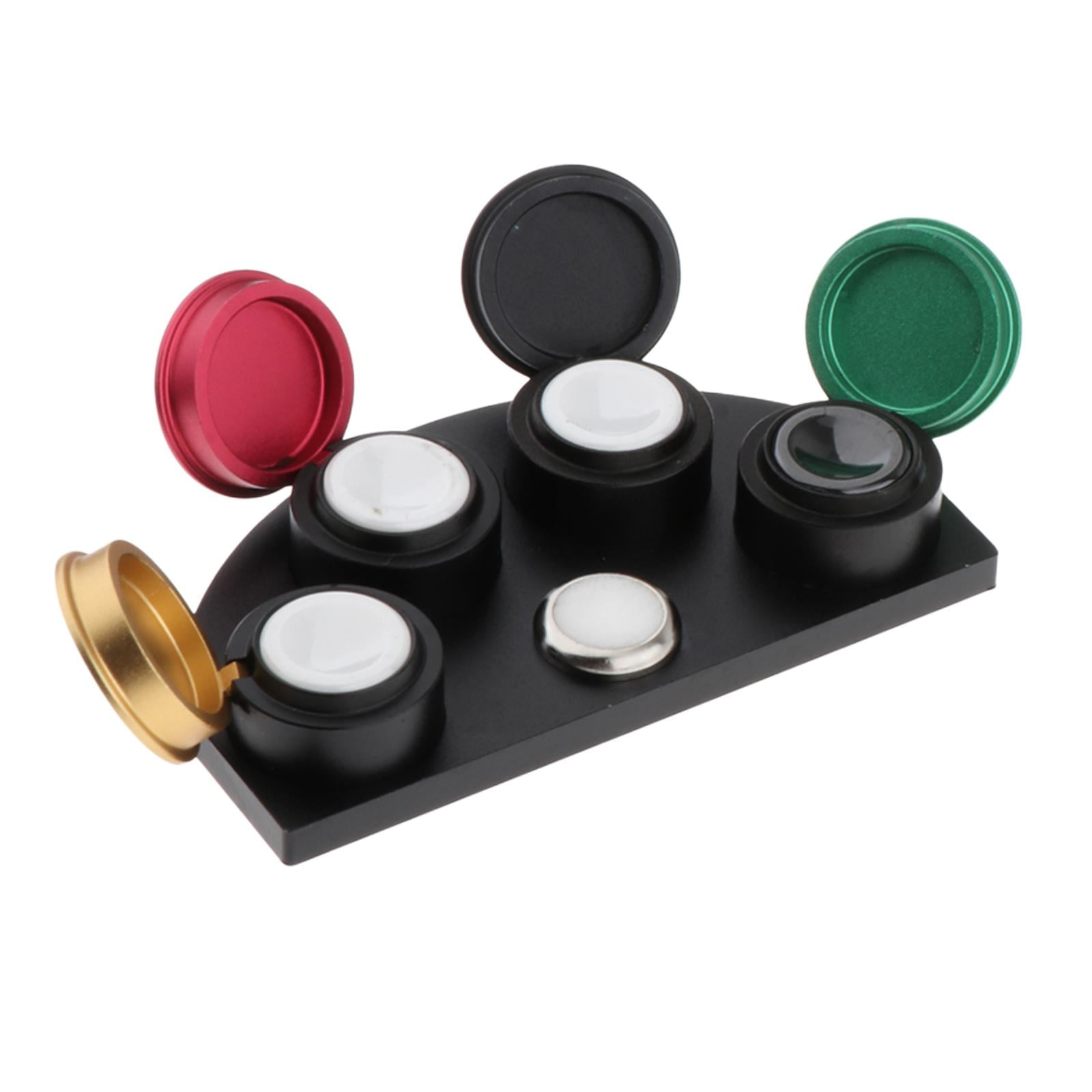 Menolana Watch Oil Cup Stand Oil Dish 4 Dish Rustproof Multifunctional ...