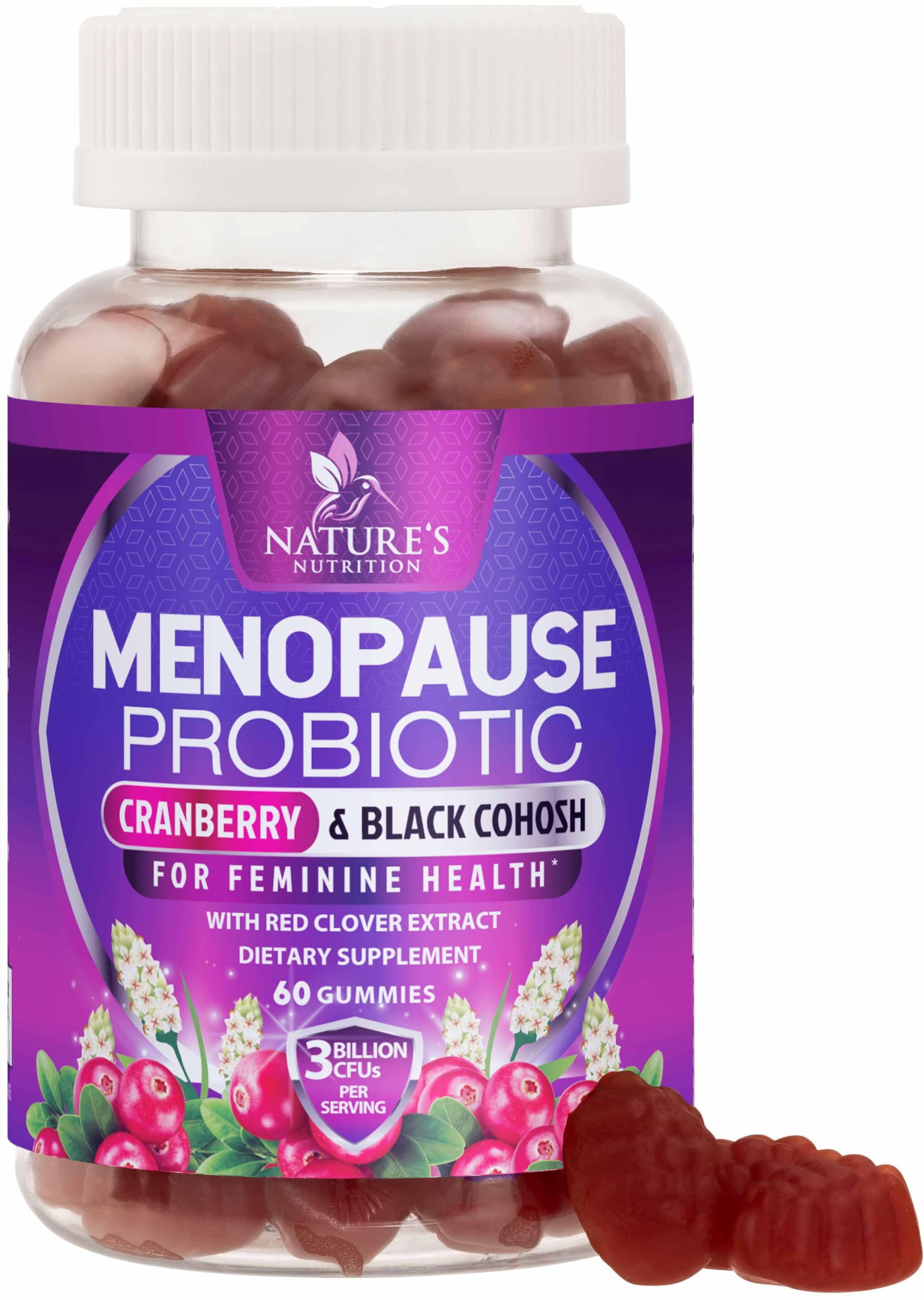 Nature's Nutrition Menopause Supplements for Women Gummy with ...