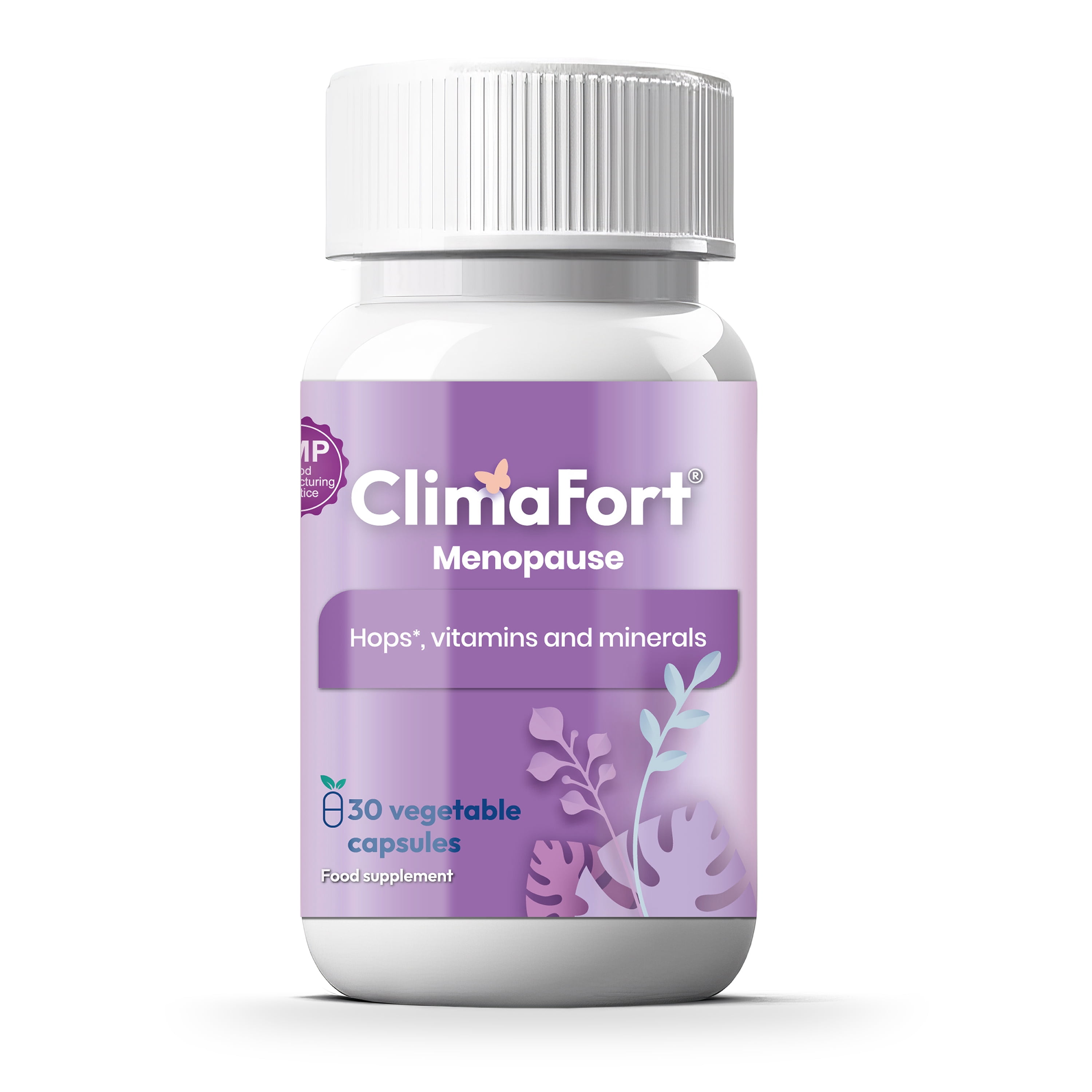 ClimaFort Menopause Supplement | Premenopause Hormone Balance | 30 ...