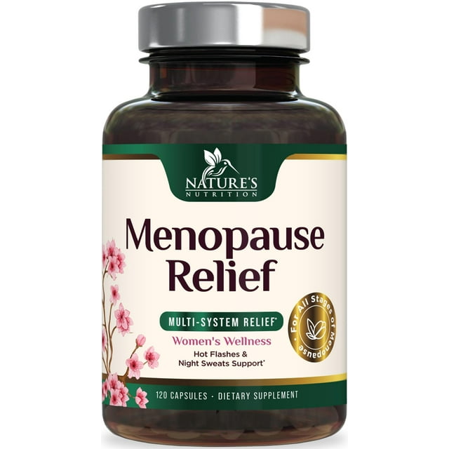 Menopause Relief Support Probiotics for Women with Black Cohosh ...