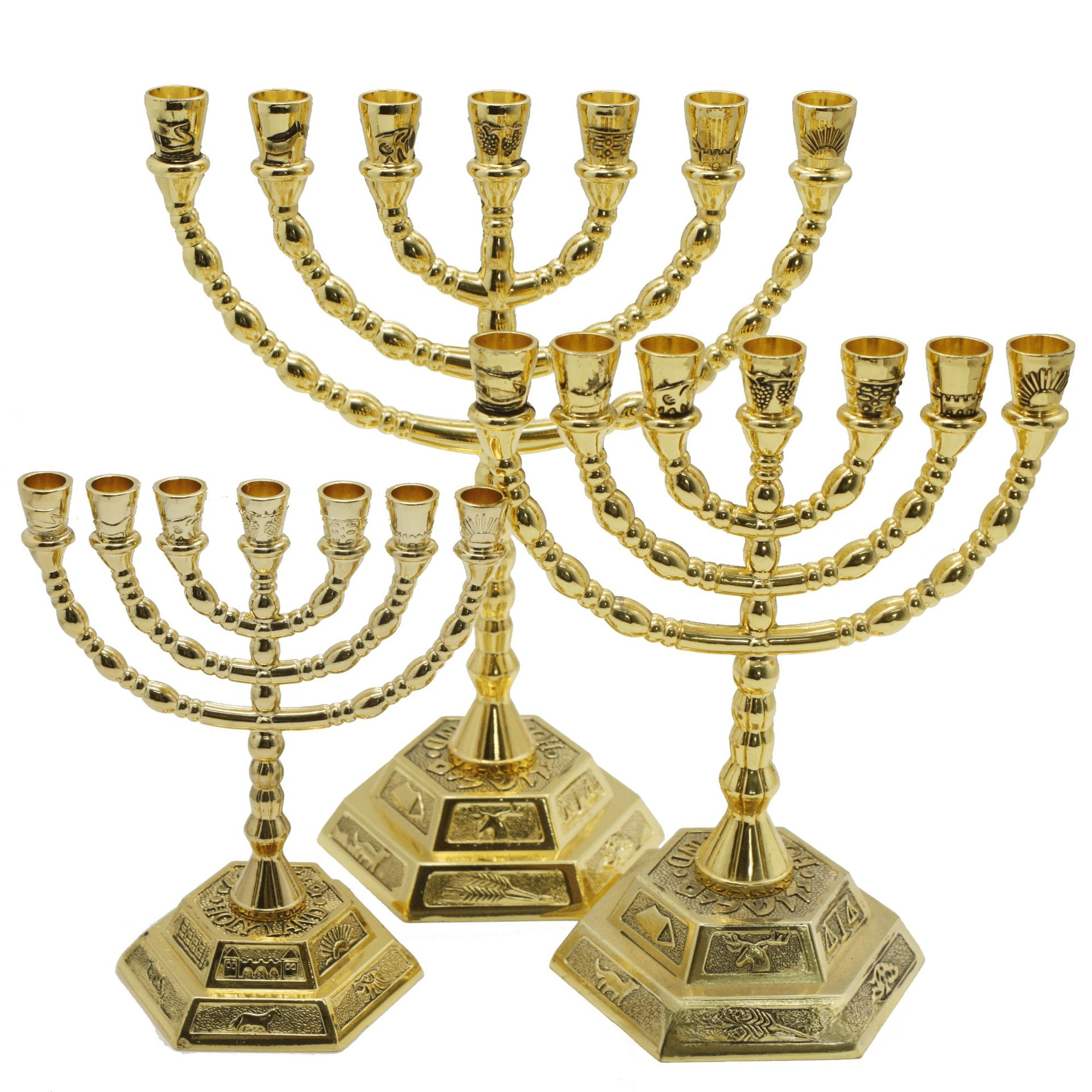 Menorah Candle Holder for Shabbat,Tabernacle, Home Decor Ornaments ...