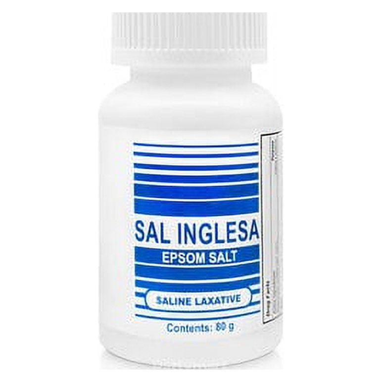 Menper Epsom Salt Laxative OTC, Sal Inglesa 80gr - Walmart.com