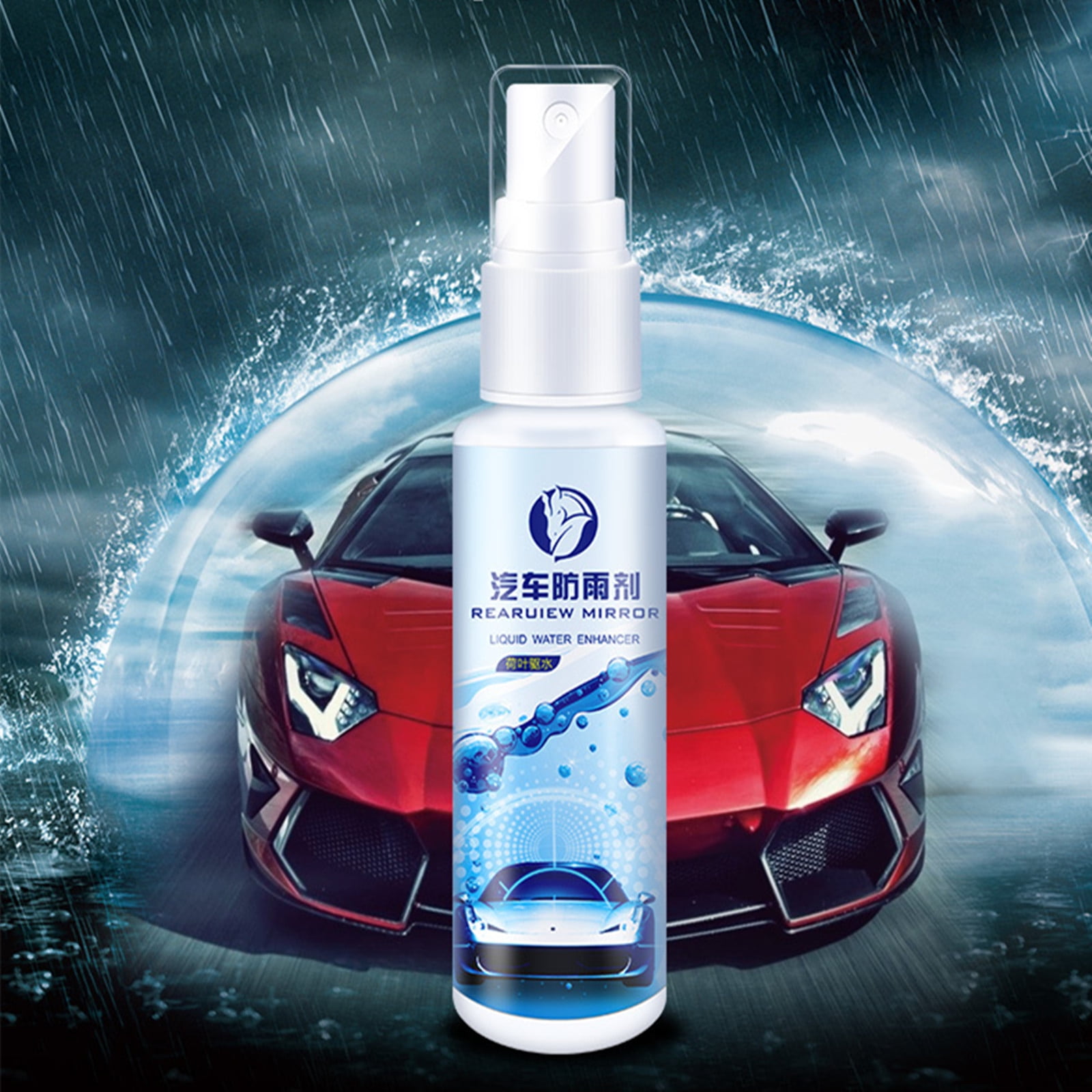 Menrkoo 100ml Rain Spray, Car Windscreen Mirror Spray, Car Glass ...