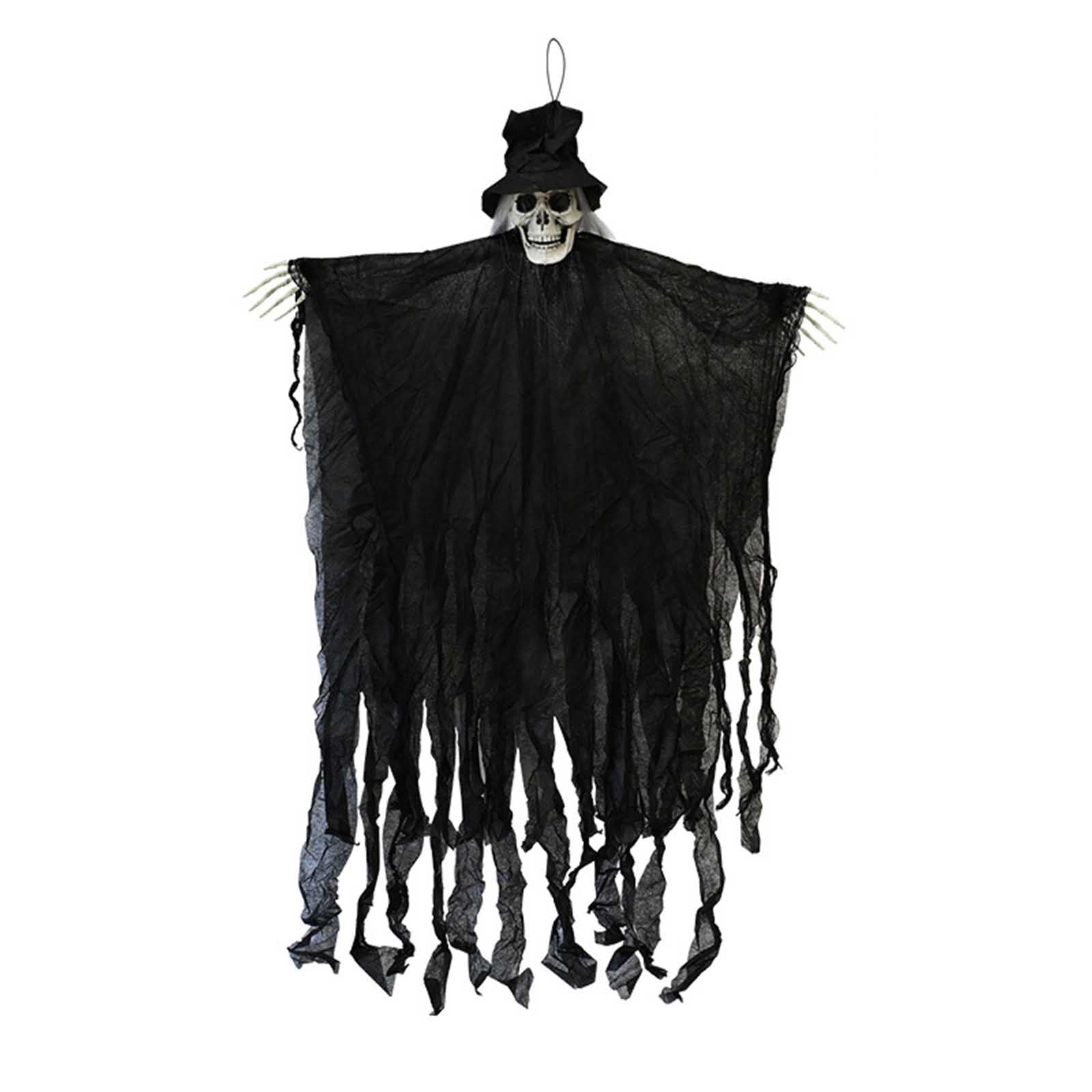 Menrkoo Halloween Hanging Ghost Luminous Horror Decorations Haunted ...