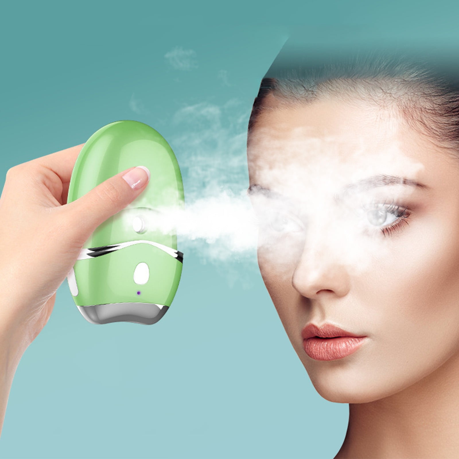 Menrkoo Handheld Nanometer Spray Eye Moisturizer Hot Compress Eye ...