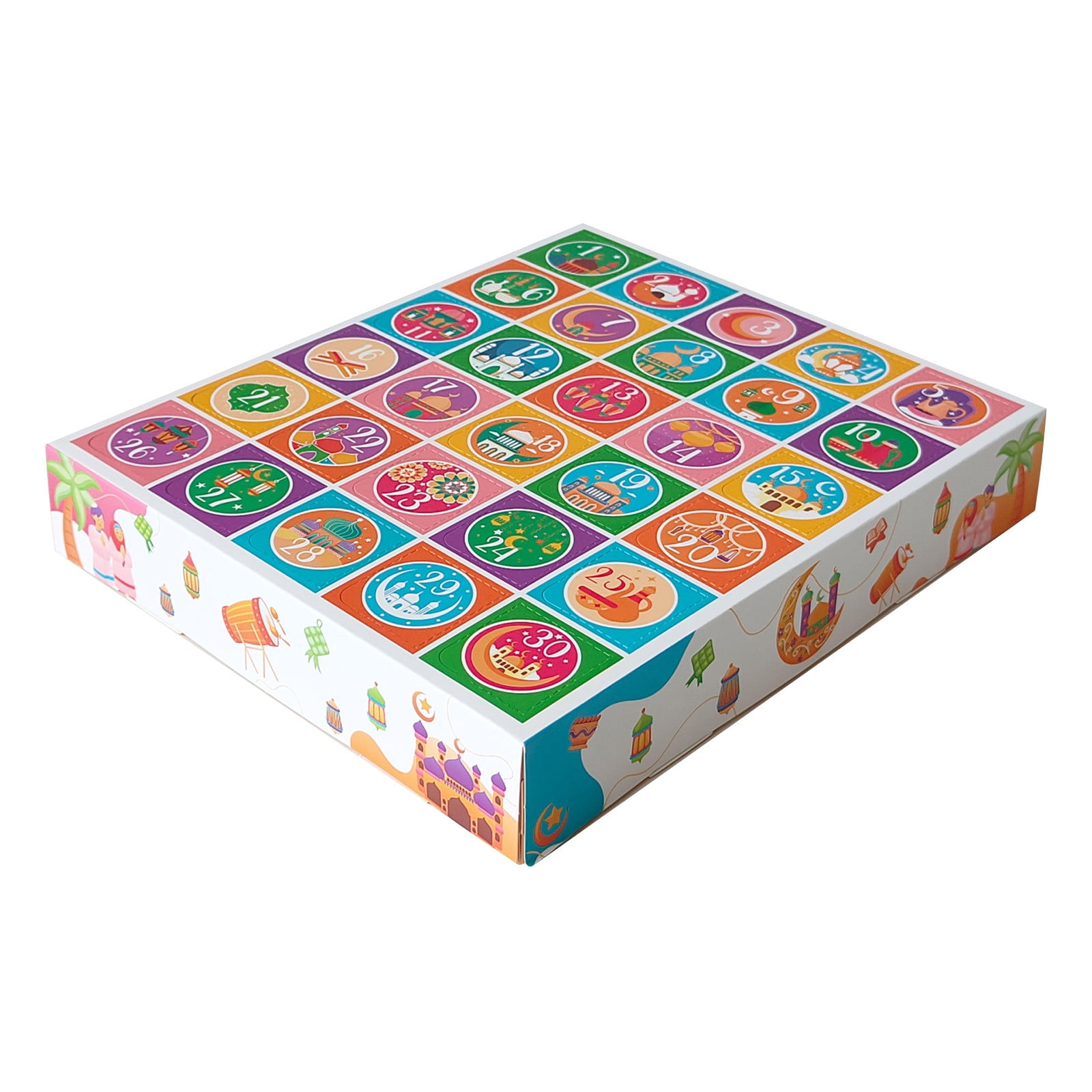 Menrkoo Ramadans Advent Calendar 2025 Empty Ramadans Mu-Barak Advent ...