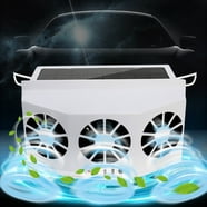 Jahy2Tech Solar Powered Vehicle Cooling Fan, Auto Window Air Vent ...