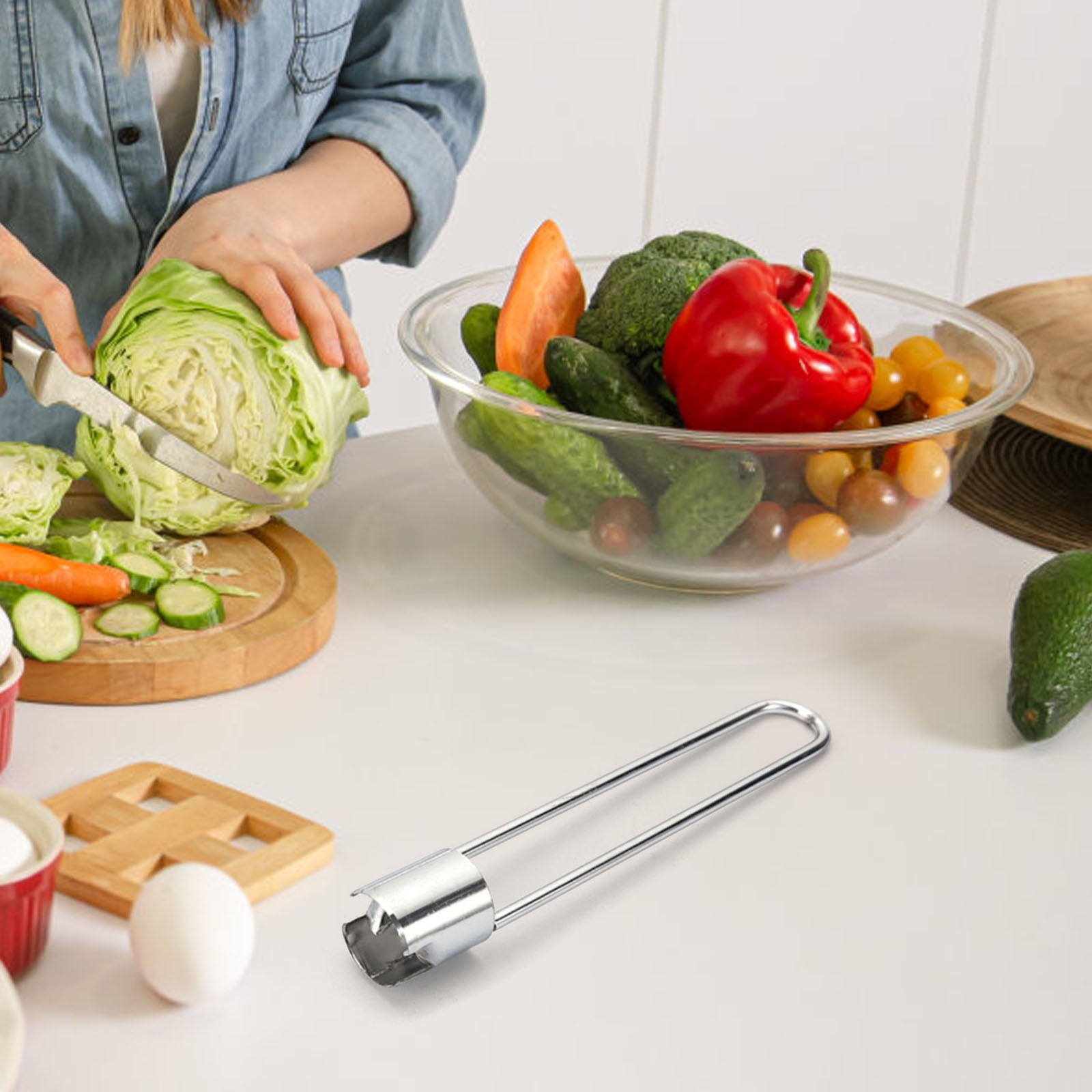 Menrkoo Stainless Steel Fruit Core Extractor Household Kitchen Tool ...