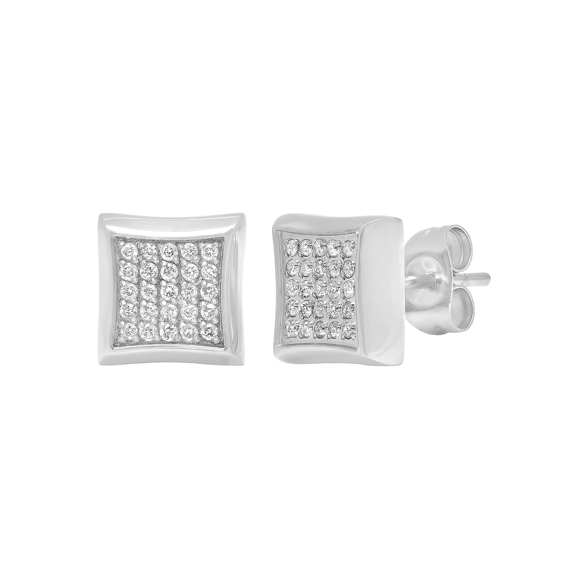 Diamond Studs Square For Men