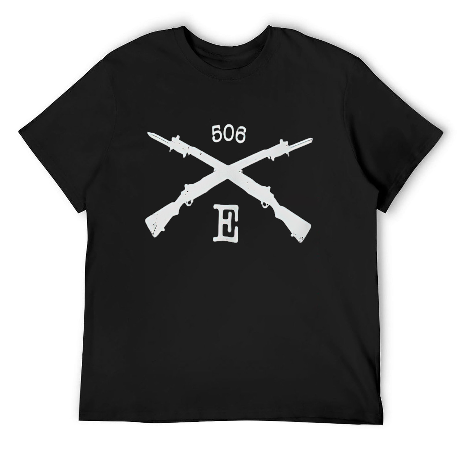 Mens 101St Airborne Division Easy Company 506Th T Shirt Black Small ...