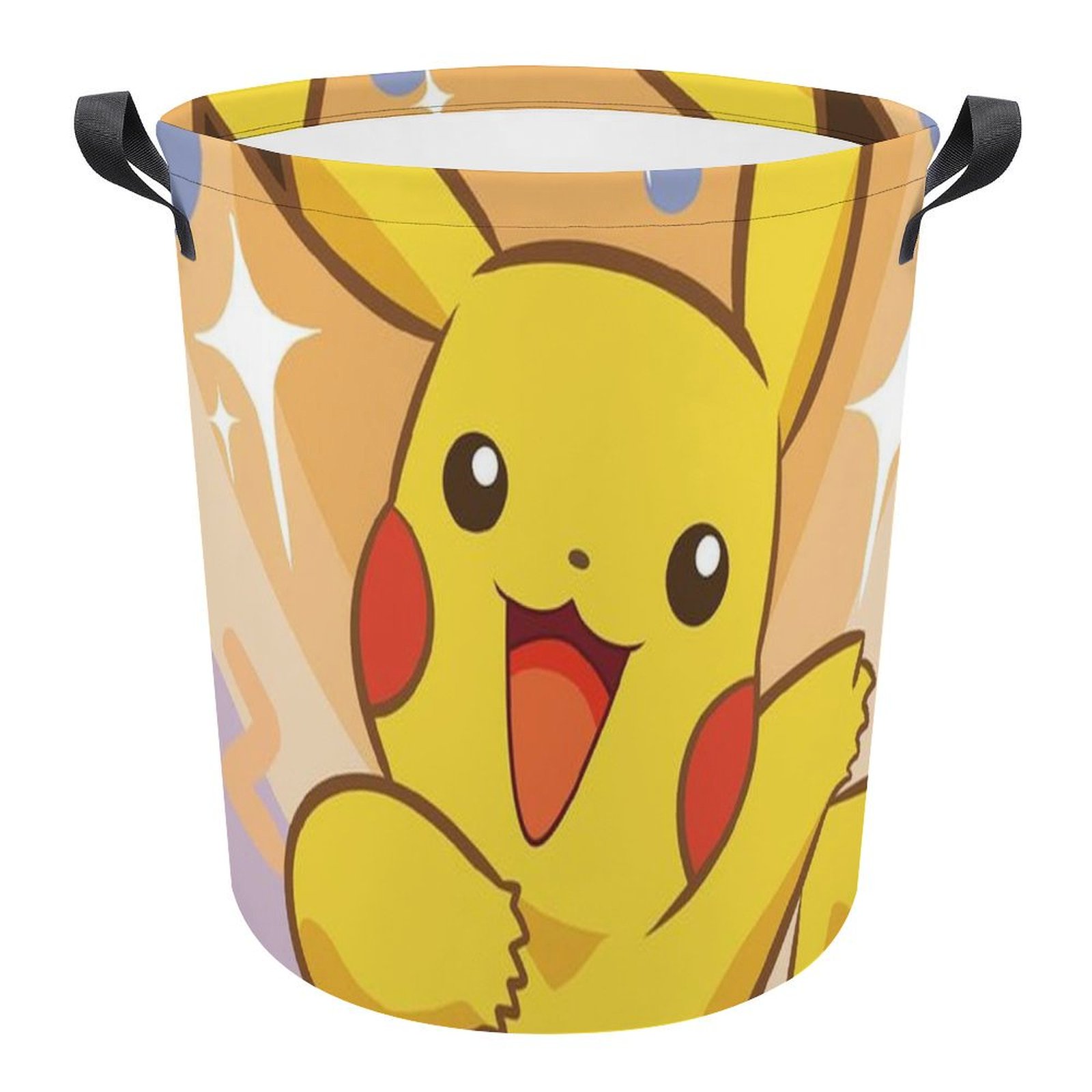 Pokemon Pikachu Laundry basket gift toy storage foldable wardrobe ...