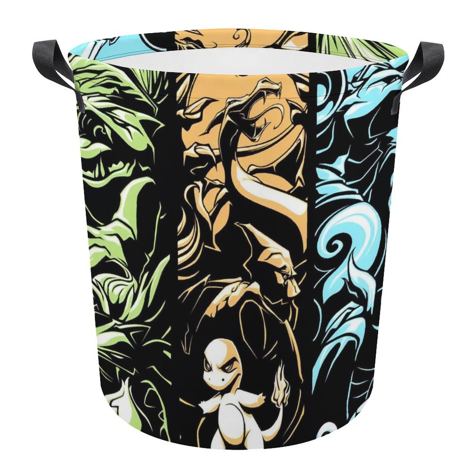 Pokemon Pikachu Laundry basket gift toy storage foldable wardrobe ...