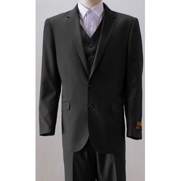 Mens Safari Suit Mandarin Collar Less Style Fashion Suit - Walmart.com