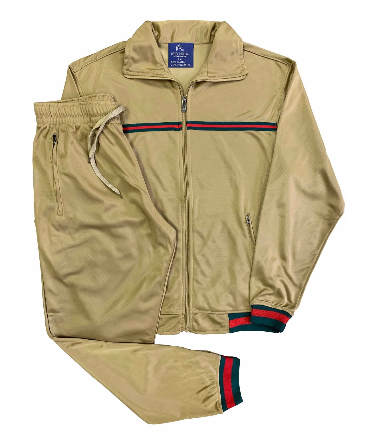 Mens' 2-piece Matching Tracksuit Reefing Spring Active Jogger top and ...