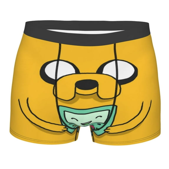 Mens Adventure Cartoon Time Underwear Boxer Briefs Comfort & Soft Boxer ...