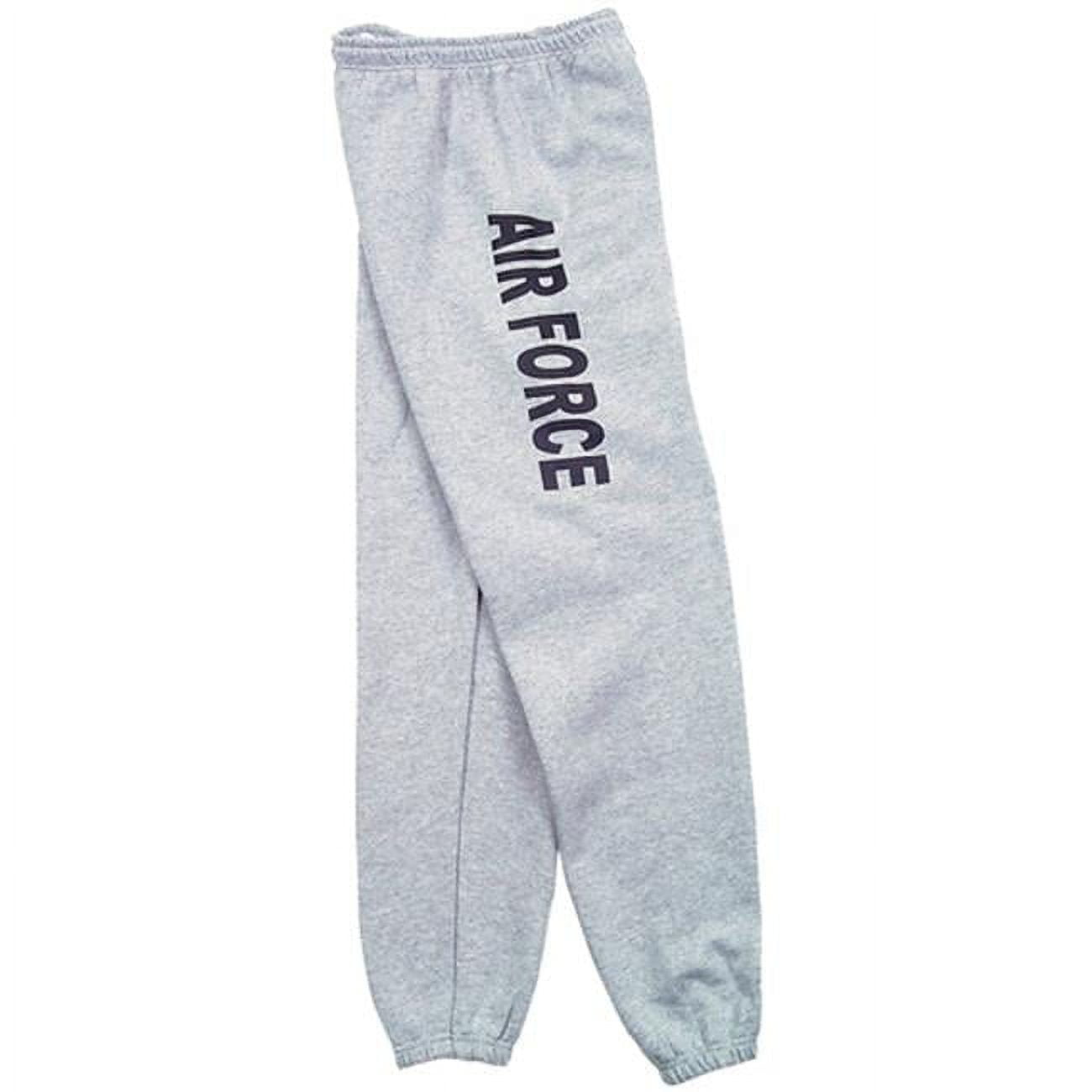 Mens Air Force One Sided imprint Sweatpant, Heather Grey - Large ...