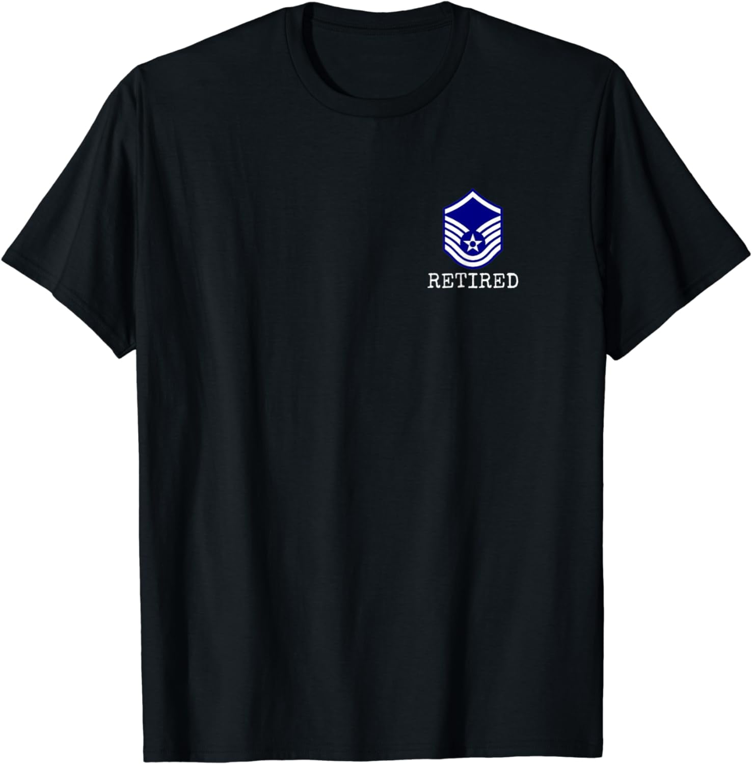 Mens Air Force Retired E7 Master Sergeant T-Shirt - Walmart.com