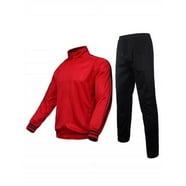 Men's 2-Piece Windbreaker Colorblock Tracksuit Meshed Lined Nylon Water ...