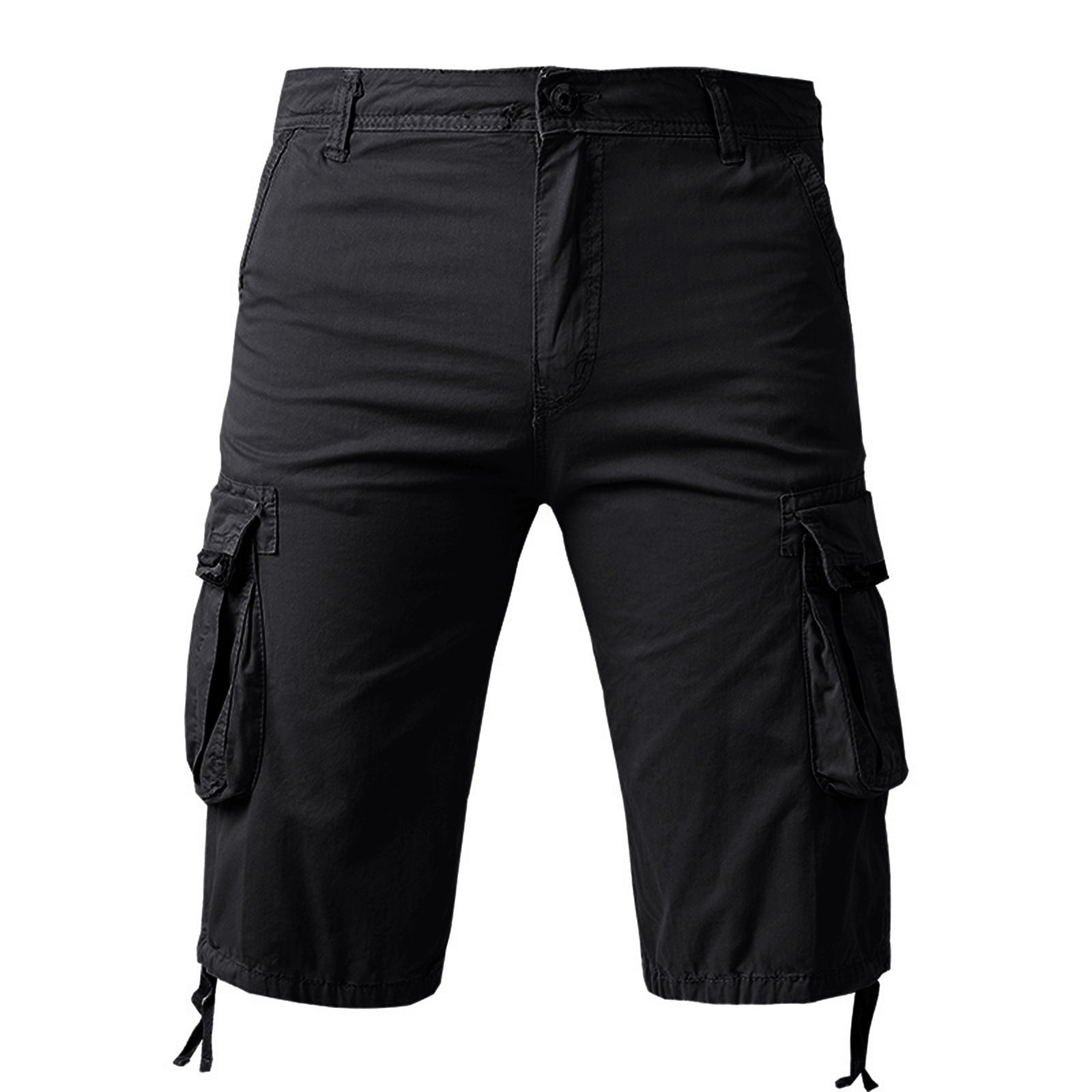 Mens Athletic Shorts Retro Cargo Shorts Outdoor Casual with Large Side ...