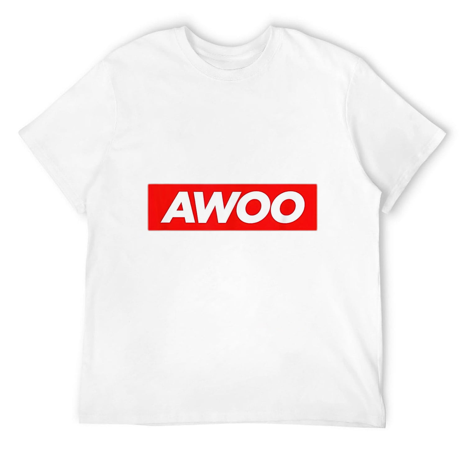 Mens Awoo Wolf Wolves Cute Logo Parody Furry Furries T-Shirt White ...