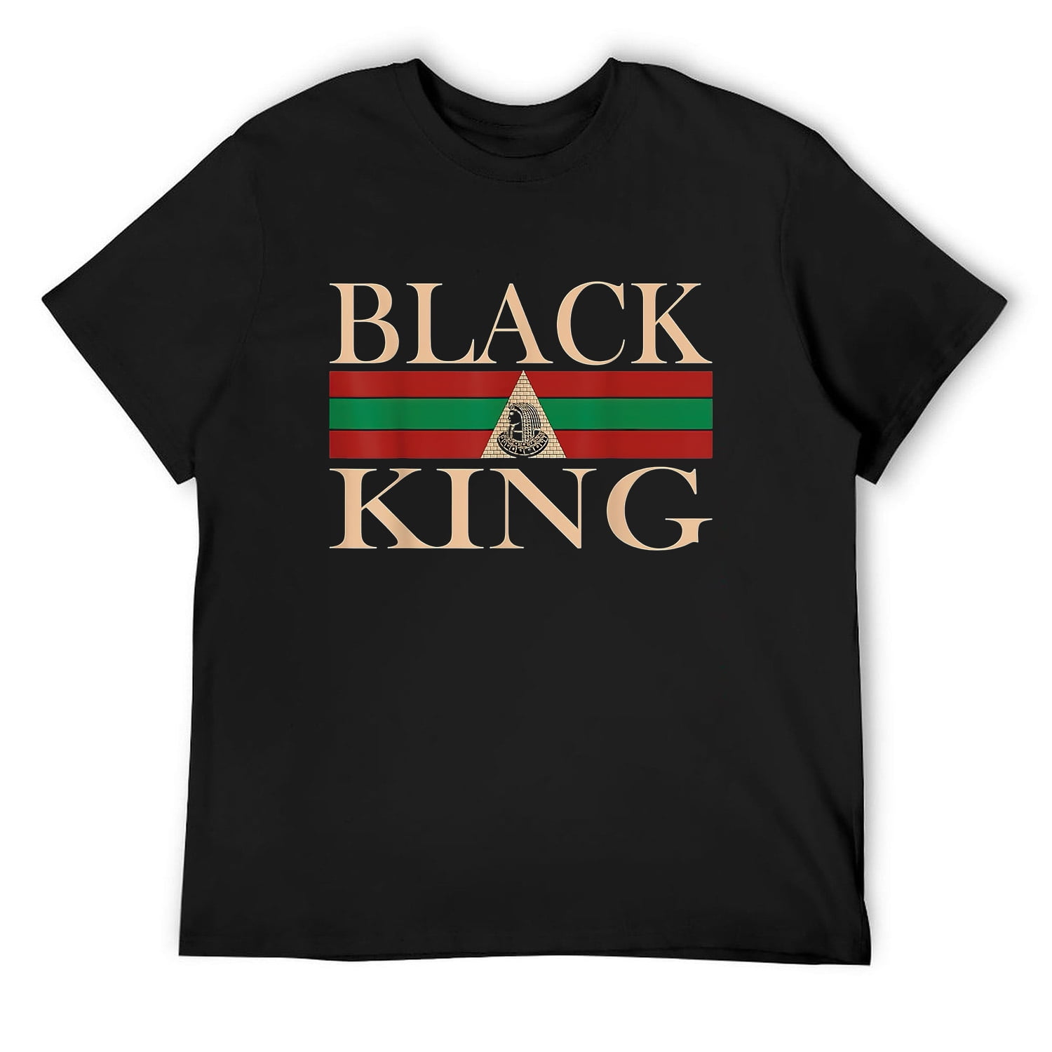 Mens BLACK AFRICAN AMERICAN KING T-SHIRT EGYPTIAN SWAG Black Large ...