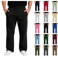 Mens Baggy Sweatpants Casual Wide Leg Big and Tall Sweat Pants with ...