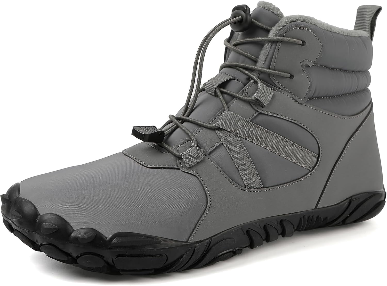 Mens Barefoot Winter Hiking Snow Boots | Non-Slip Zero Drop Sole | Wide ...