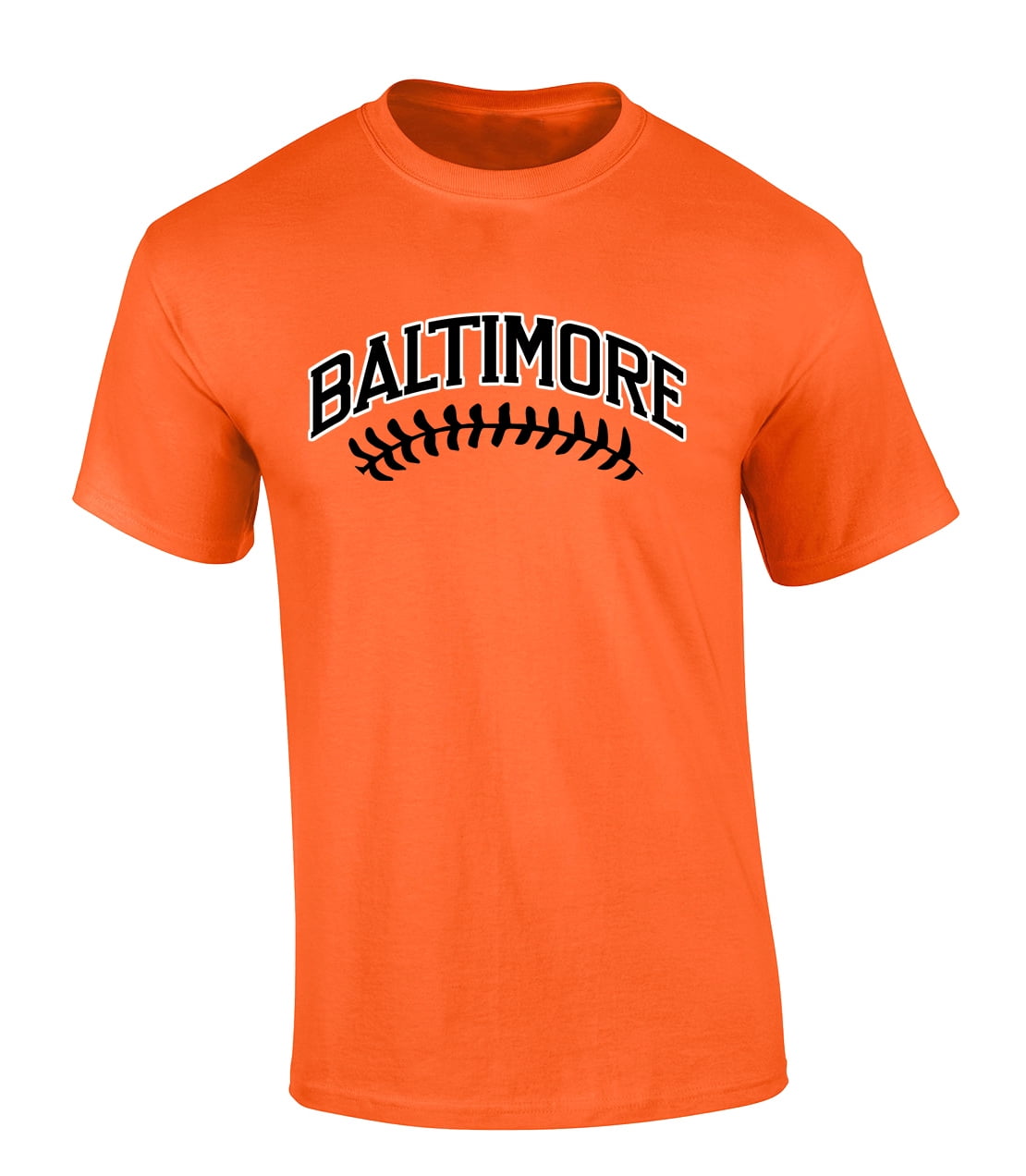 Mens Baseball Team Tshirt Maryland Baltimore Baseball Team Color Black ...