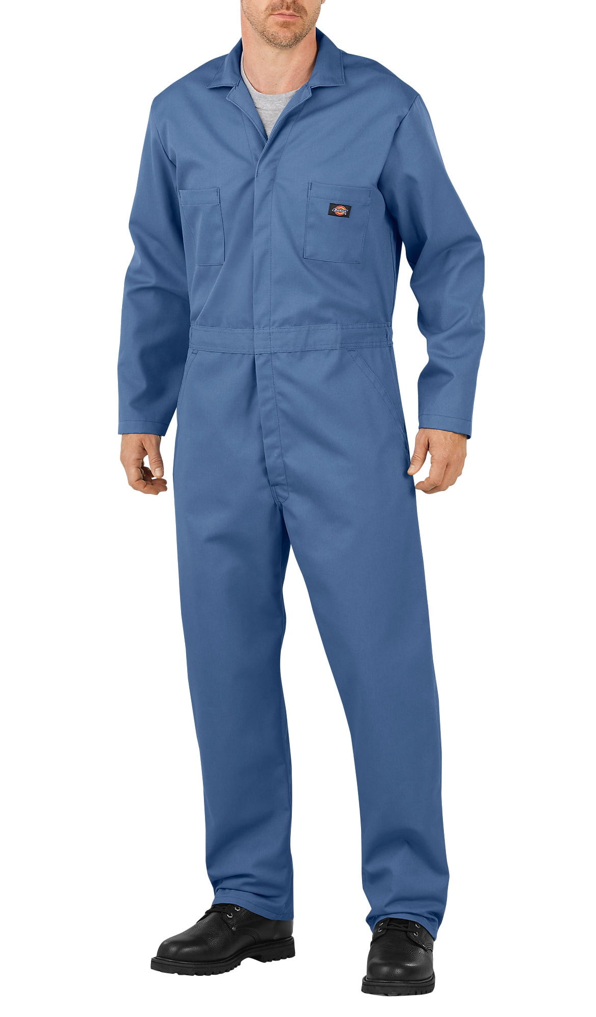 Mens Basic Blended Coverall, Postman Blue - RG - Walmart.com