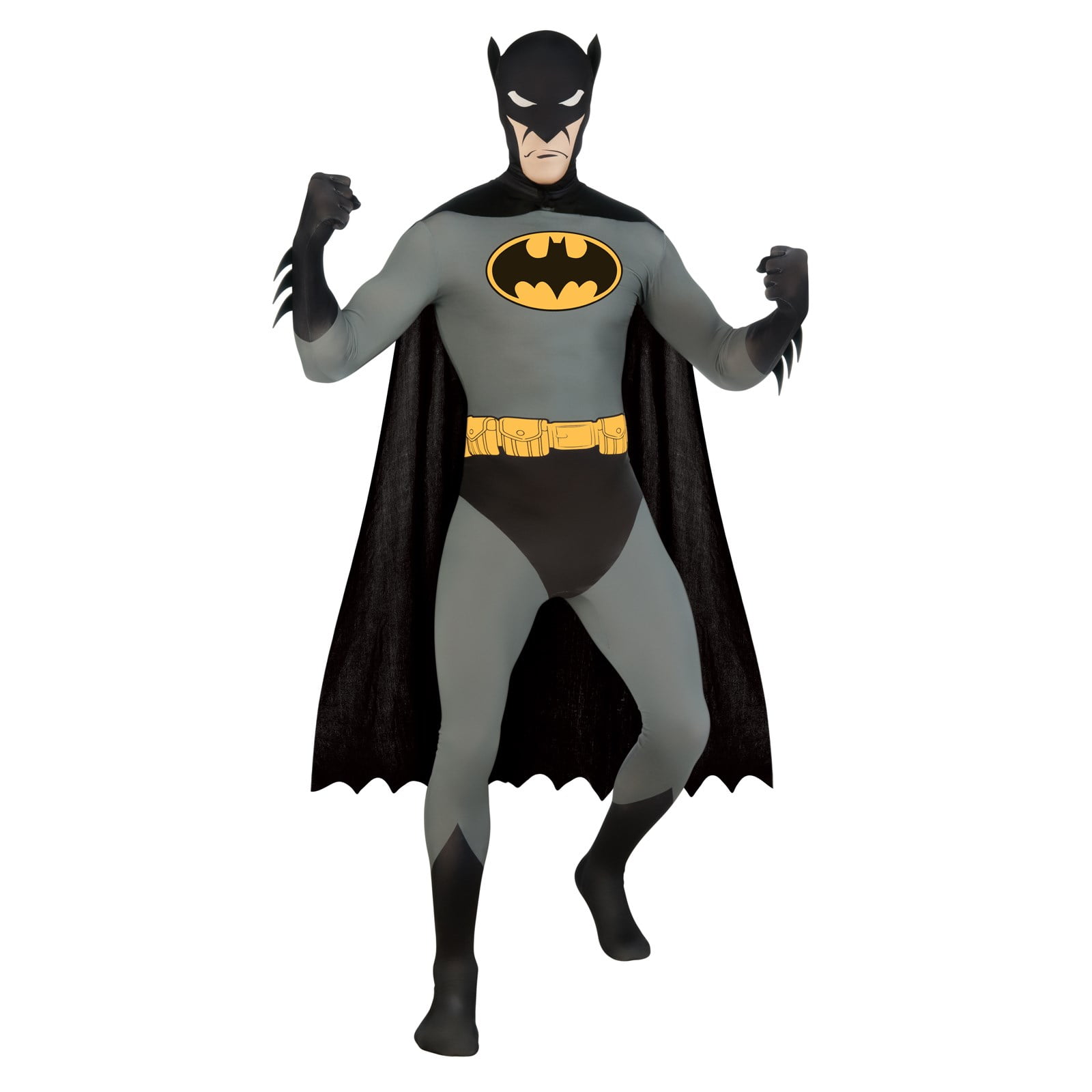 Mens Batman Skin Suit Adult Costume - Walmart.com