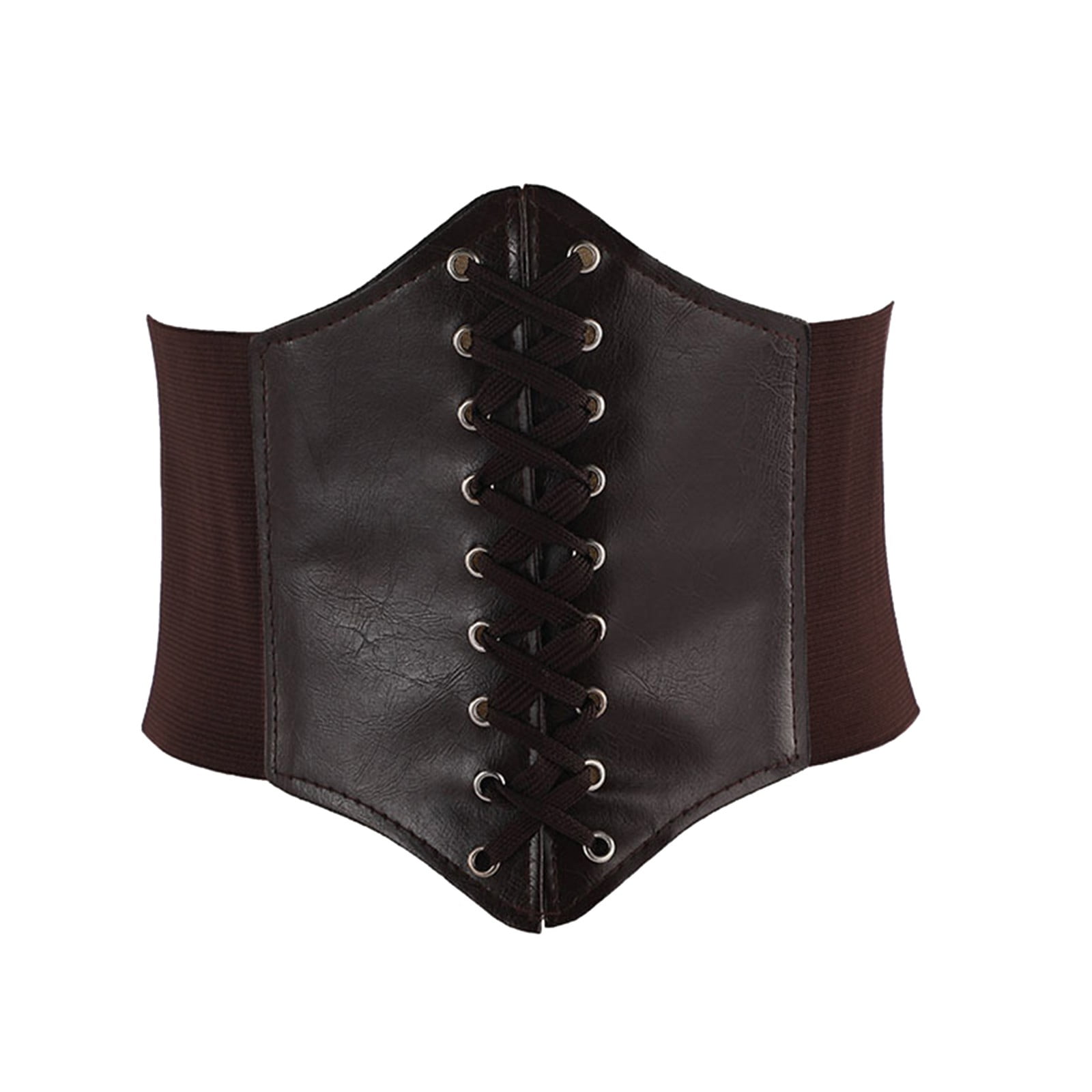 Mens Belts Big And Tall Thick Belts for Men Lace Up Waspie Corset Belts ...