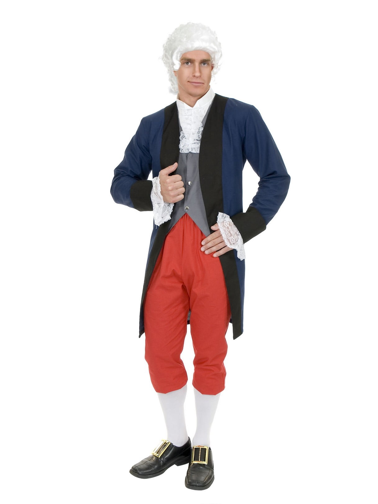 Mens Benjamin Franklin Costume - Walmart.com
