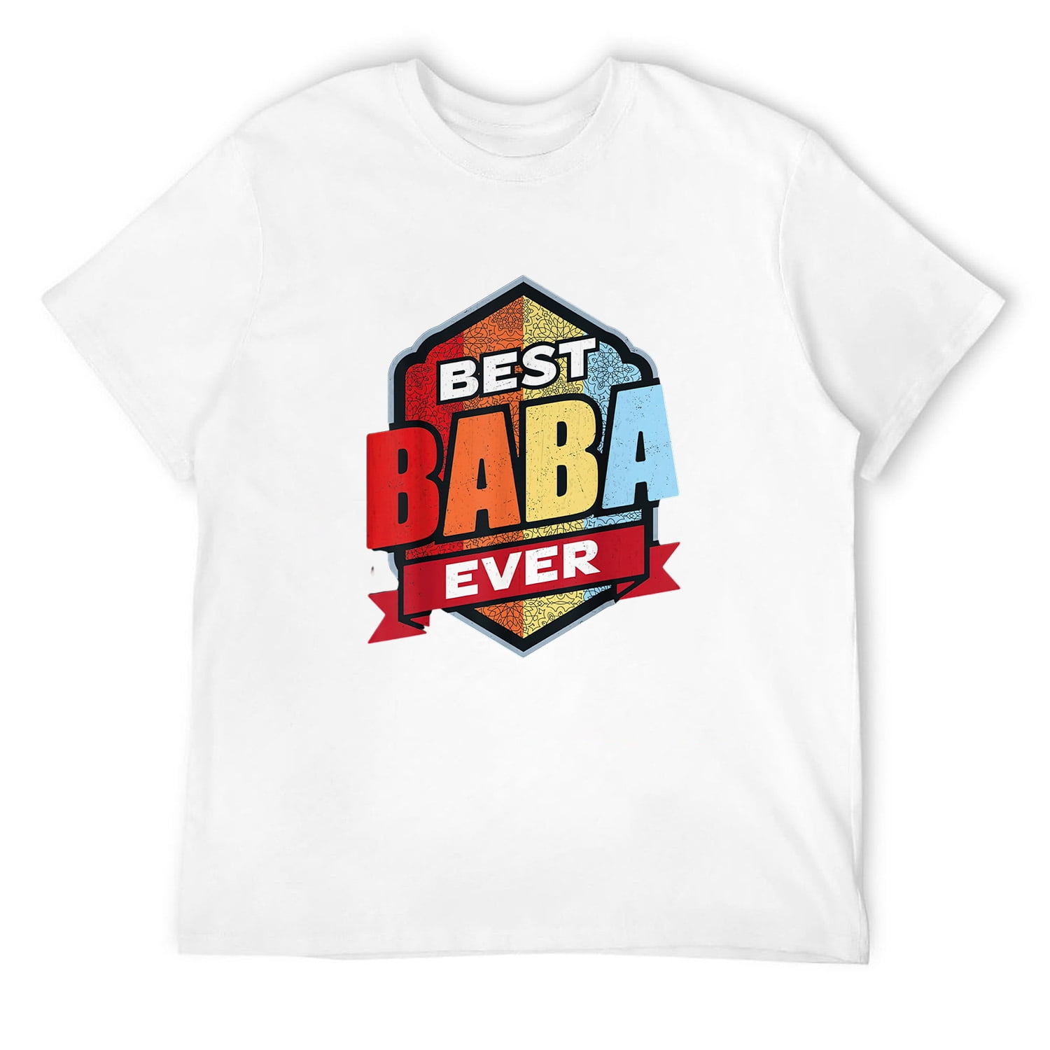 Mens Best Baba Turkish Baba Persian Arabic Father Dad T-Shirt White ...