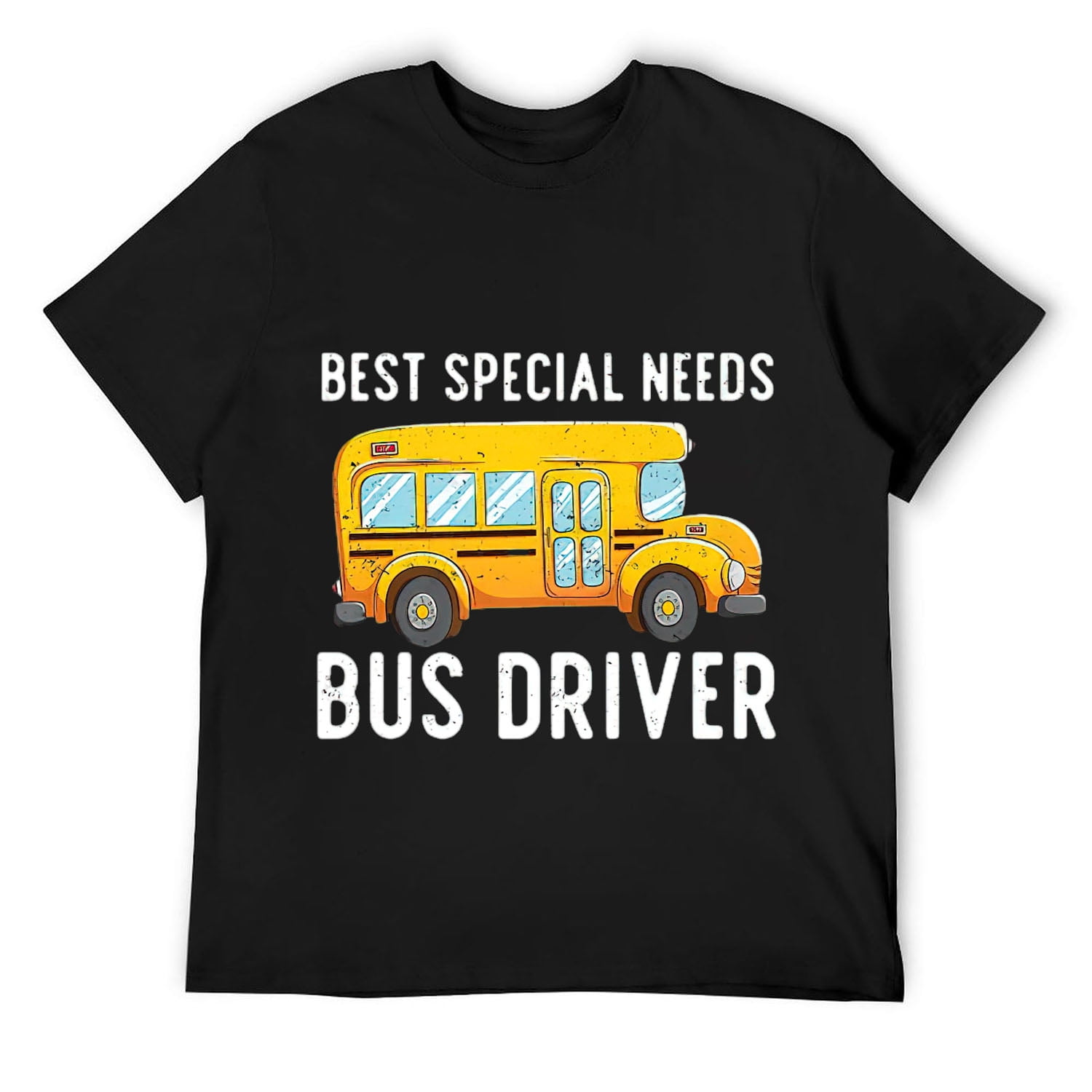 Mens Best Bus Driver Appreciation Best Special Needs Bus Driver T-Shirt ...