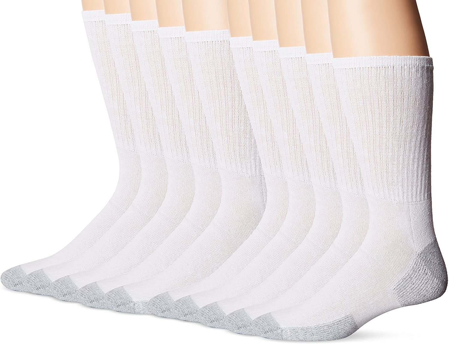 Mens Big & Tall Crew Socks 10 Pack - Walmart.com