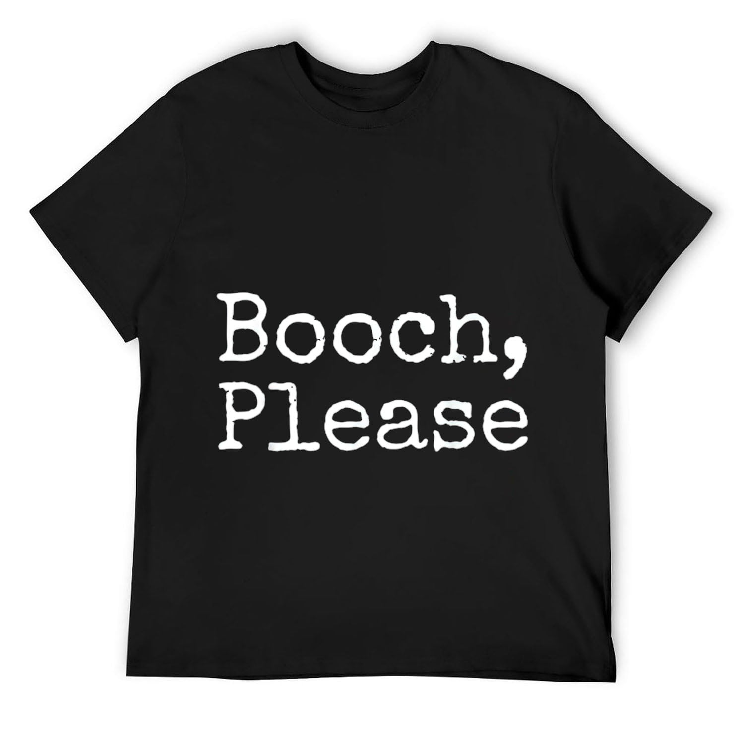 Mens Booch Please Kombucha T-Shirt Black - Walmart.com