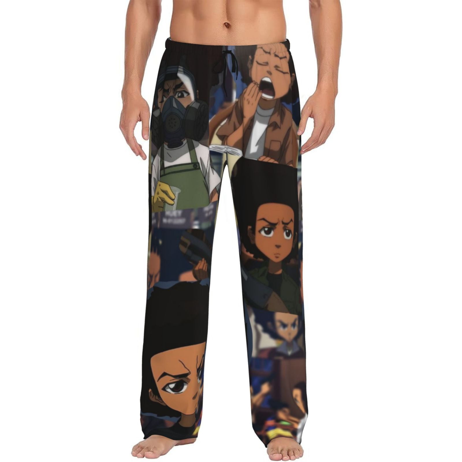 Mens Boondoc-k Pajama Pants Soft Lightweight Pajama Pants Cartoon ...