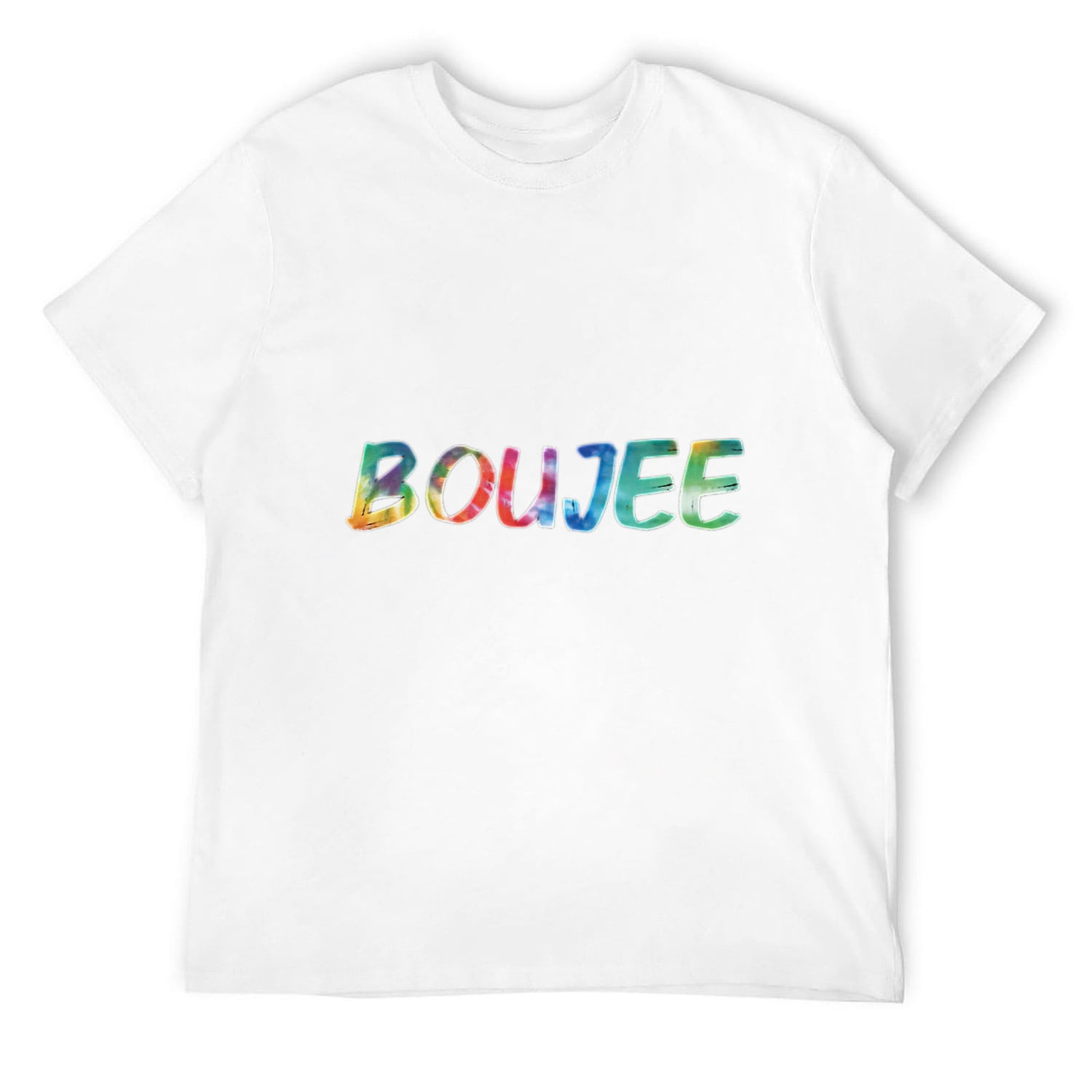 Mens Boujee Tie Dye Awesome Vintage Inspired Streetwear T-Shirt White ...