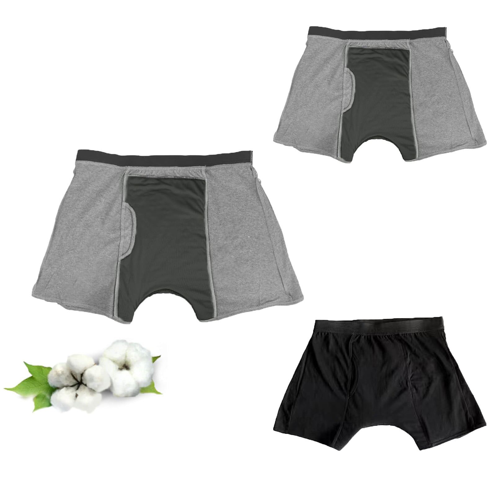 Mens Briefs Underwear Care Water Proof Frequent Urination Urgency ...